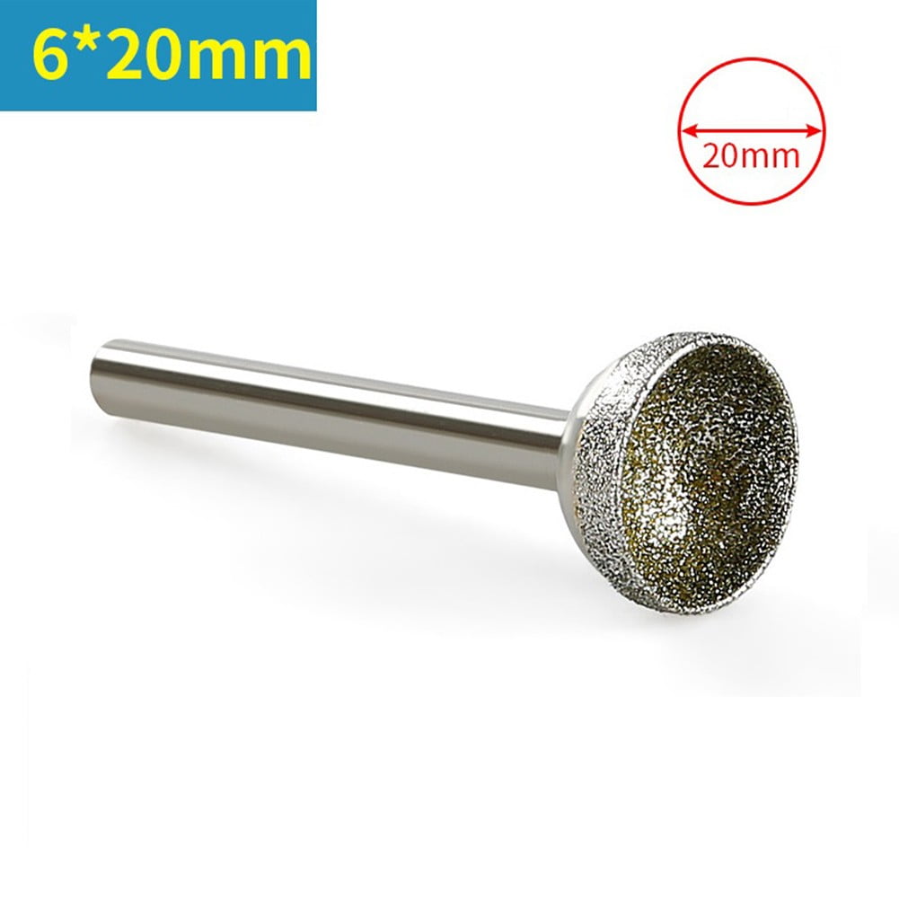 Diamond Mounted Point Head Spherical Concave Coarse Grinding Bit For ...