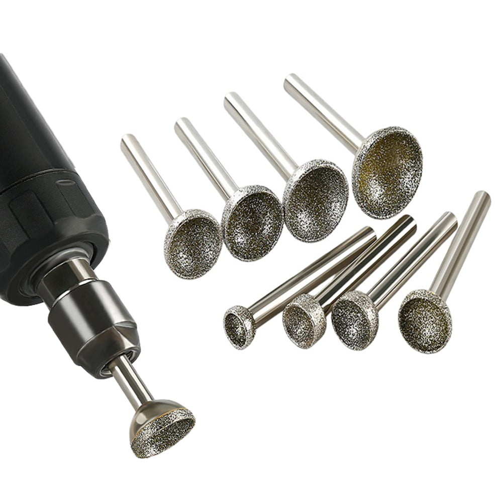 Diamond Mounted Point Head Spherical Concave Coarse Grinding Bit For ...