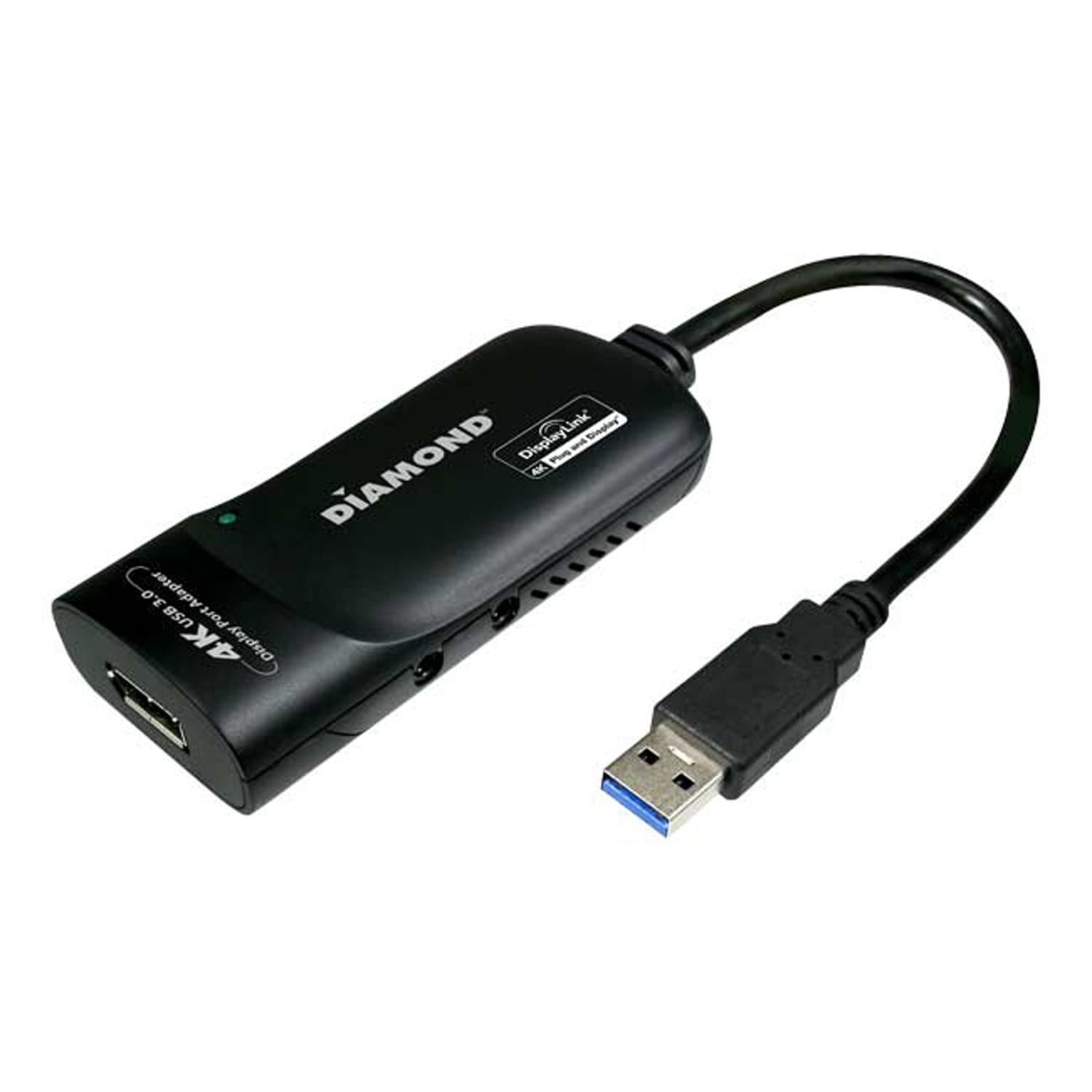 Diamond Multimedia USB 3.0 to DisplayPort 4K UHD Video Graphics Adapter ...