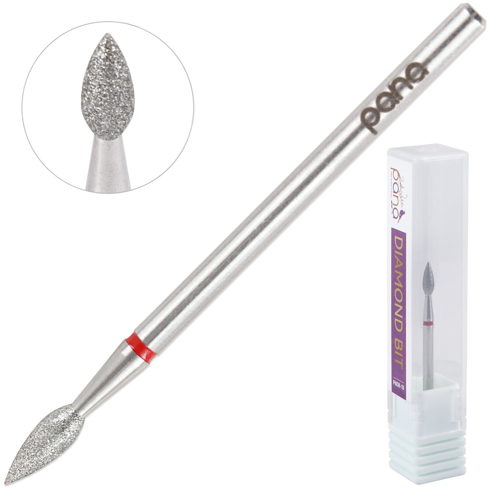 Diamond Nail Drill Bit Set, Professional Cuticle Nail Drill Bits Kit ...