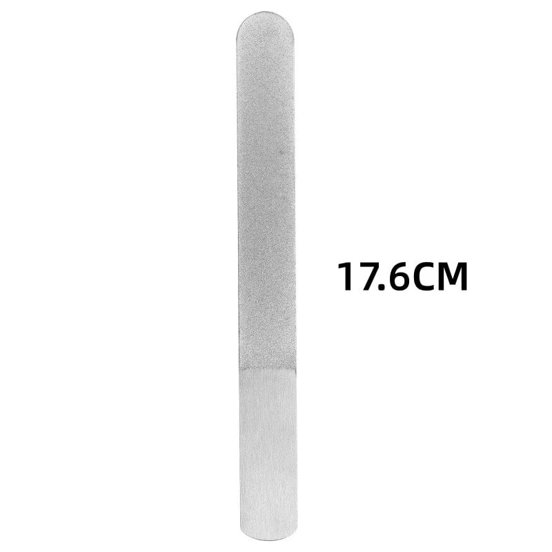 Diamond Nail File Stainless Steel Double Side Nail File Metal File ...