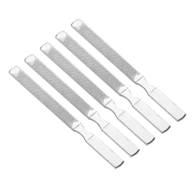 Diamond Nail Files, Sapphire Flakes Stainless Steel Nail File Kit for ...