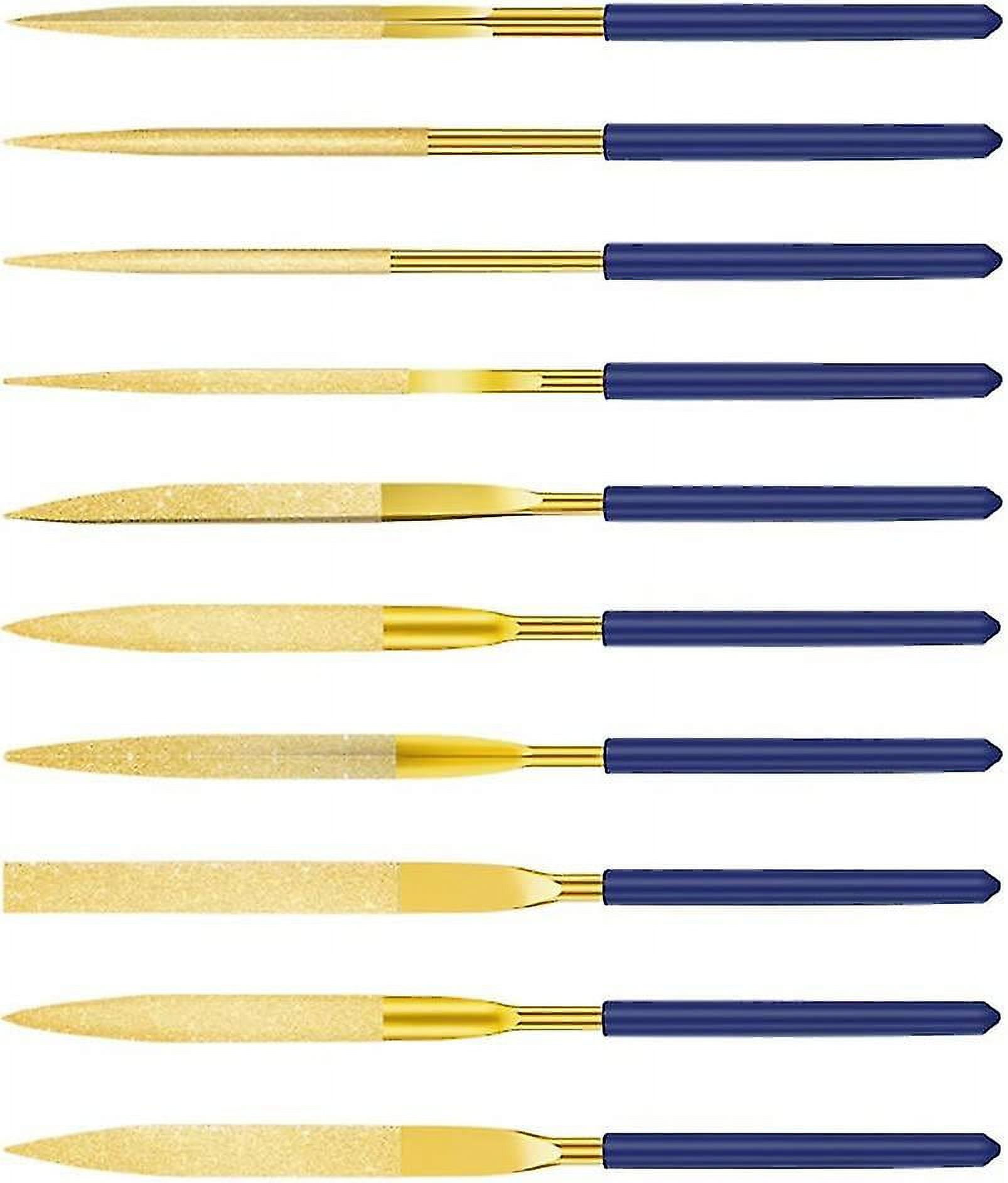 Diamond Needle File Set Mini Modelling Files Diamond File For Metal ...