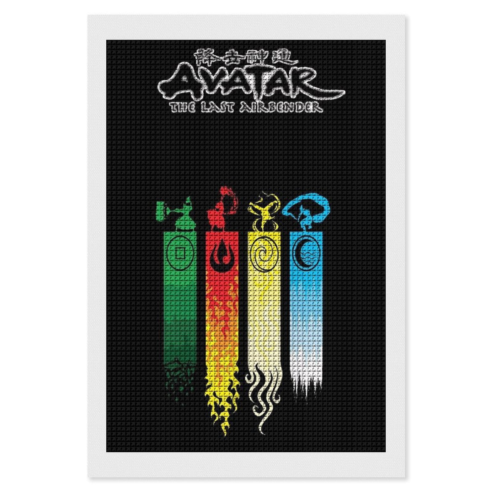 Diamond Painting Avatar The Last Airbender Diamond Art Painting with ...