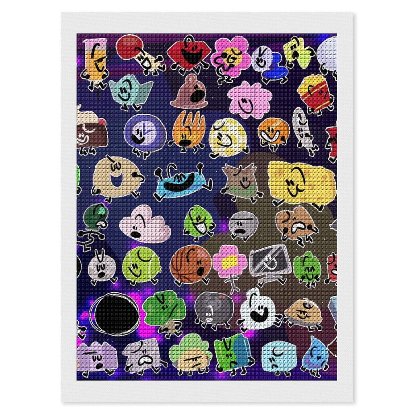 Diamond Painting Battle for Bfdi Diamond Art Painting with Diamond DIY ...
