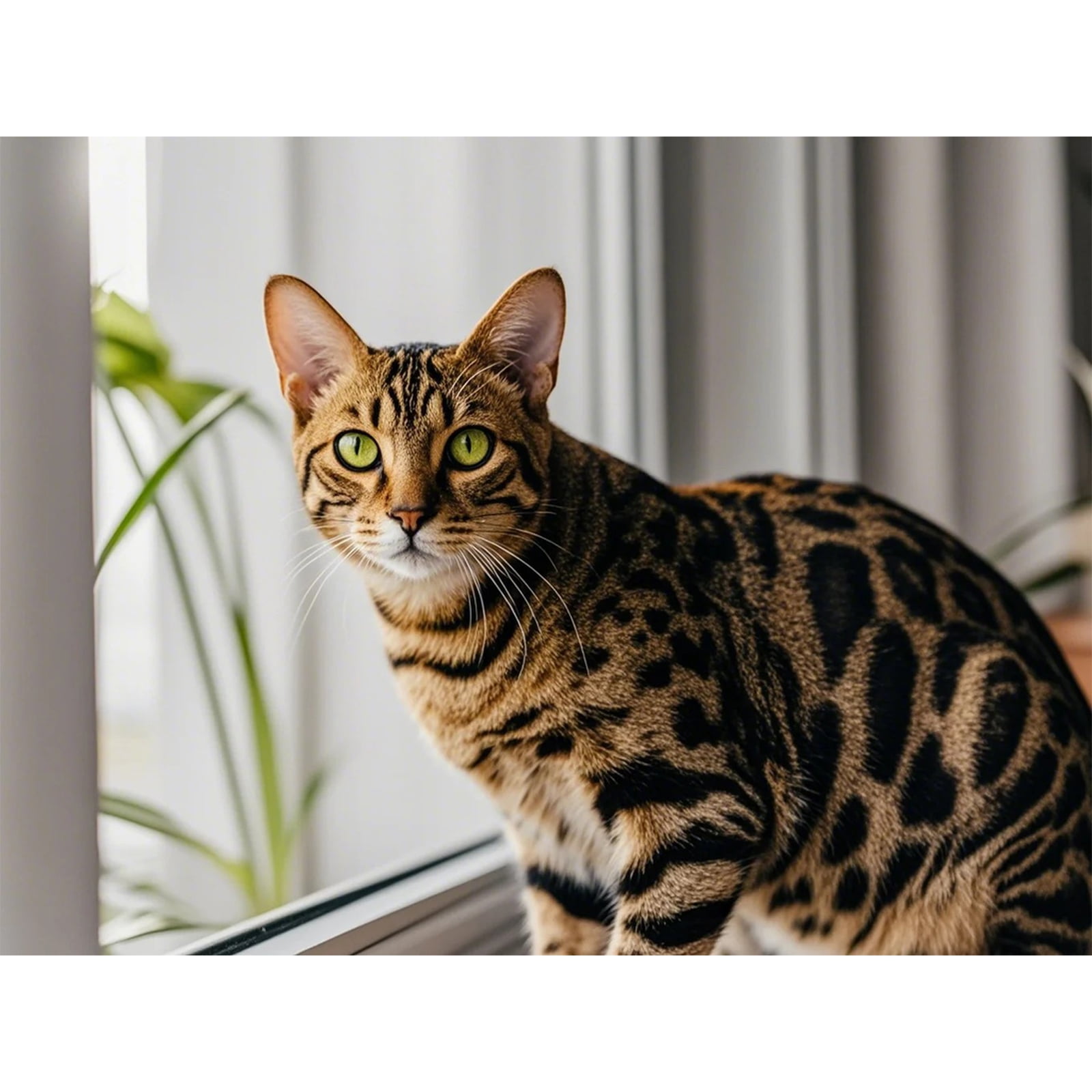 Diamond Painting Bengal Cat Kitten 5D Diamond Art DIY Kits Full Round ...