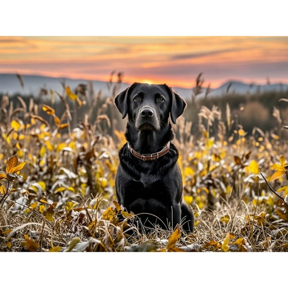 Diamond Painting Black Labrador Retriever 5D Diamond Art DIY Kits Full ...