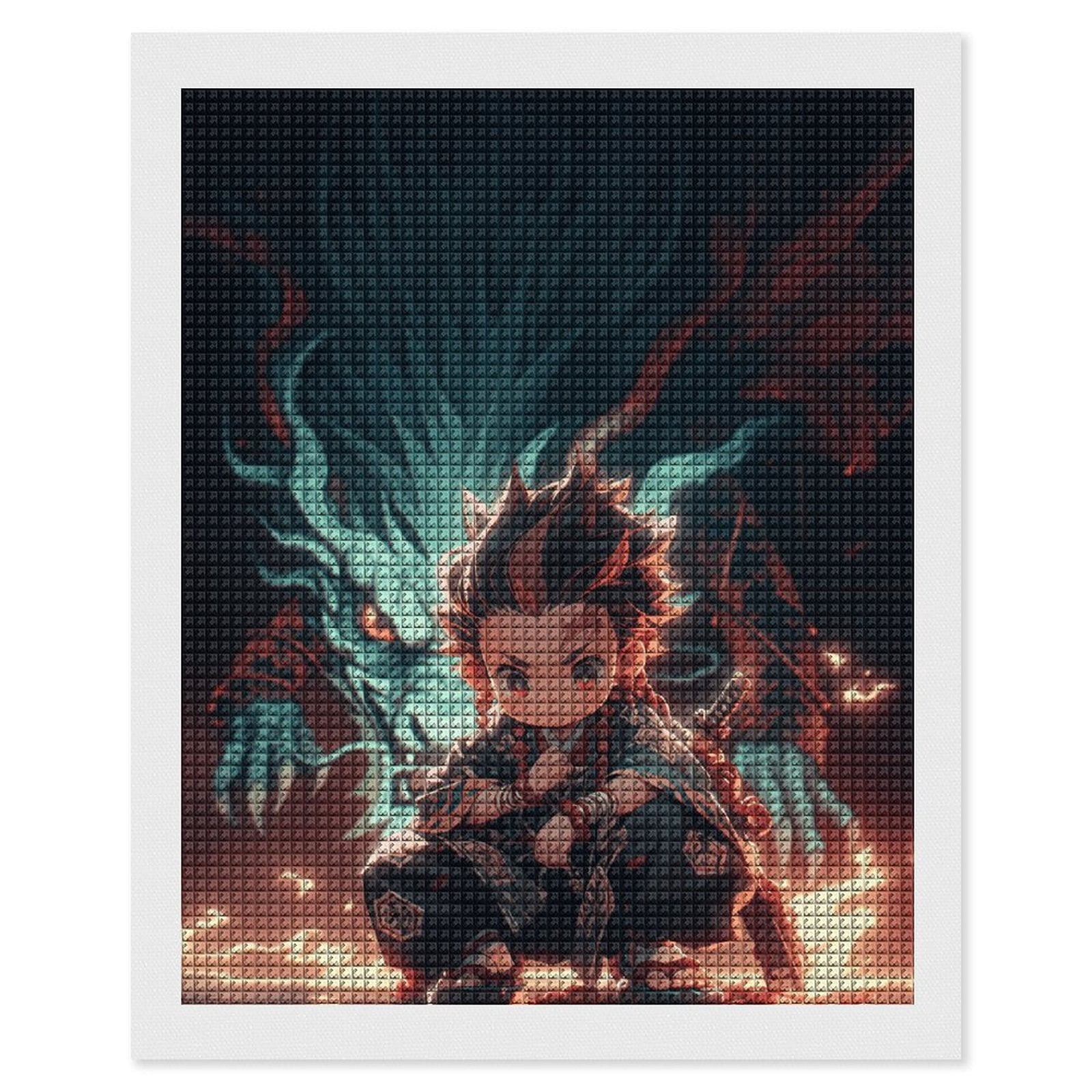 Diamond Painting Demon Slayer Diamond Art Painting with Diamond DIY Set ...