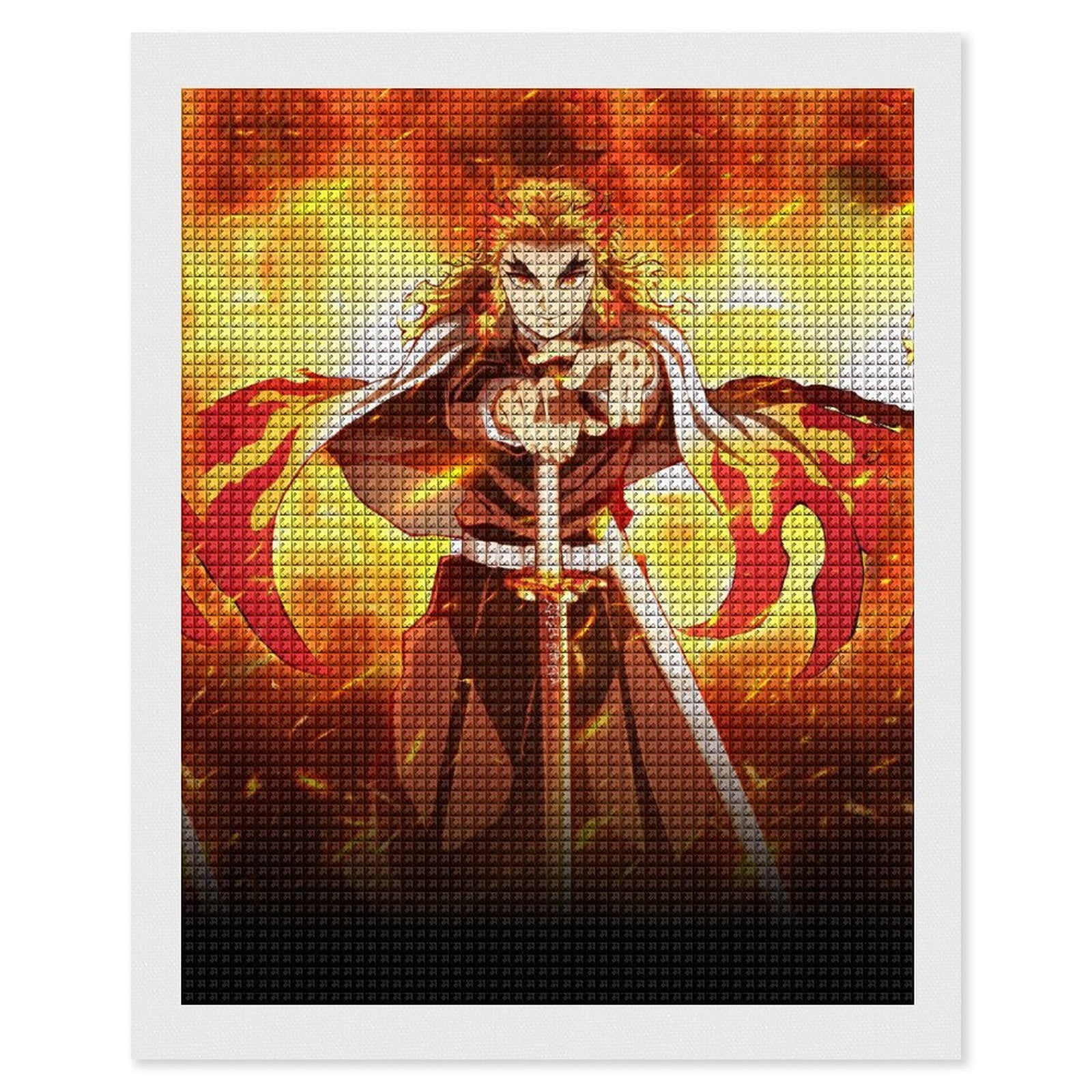 Diamond Painting Demon Slayer Diamond Art Painting with Diamond DIY Set ...