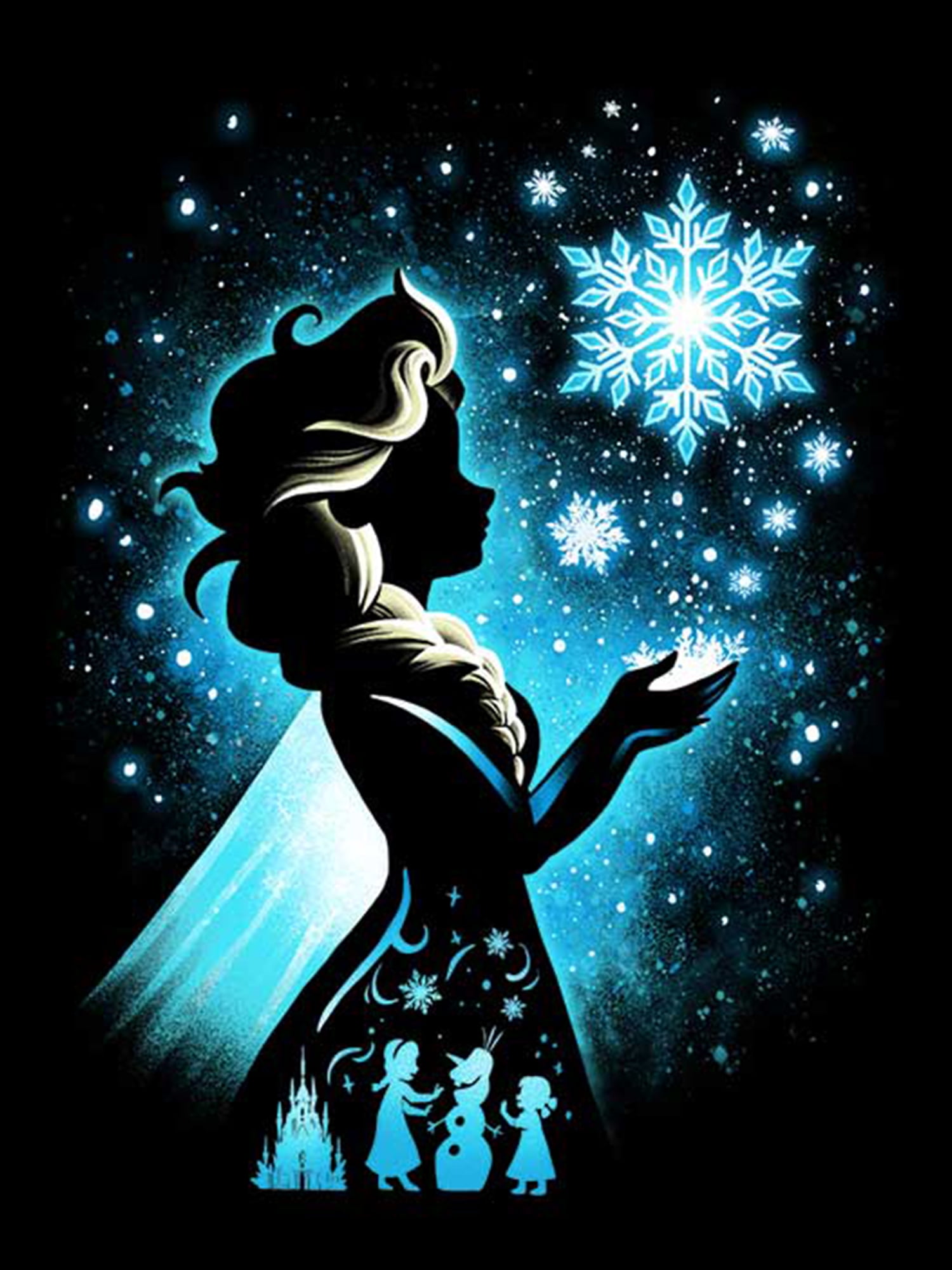 Diamond Painting Elsa Diamond Art Princess, Full Drill Full Drill ...