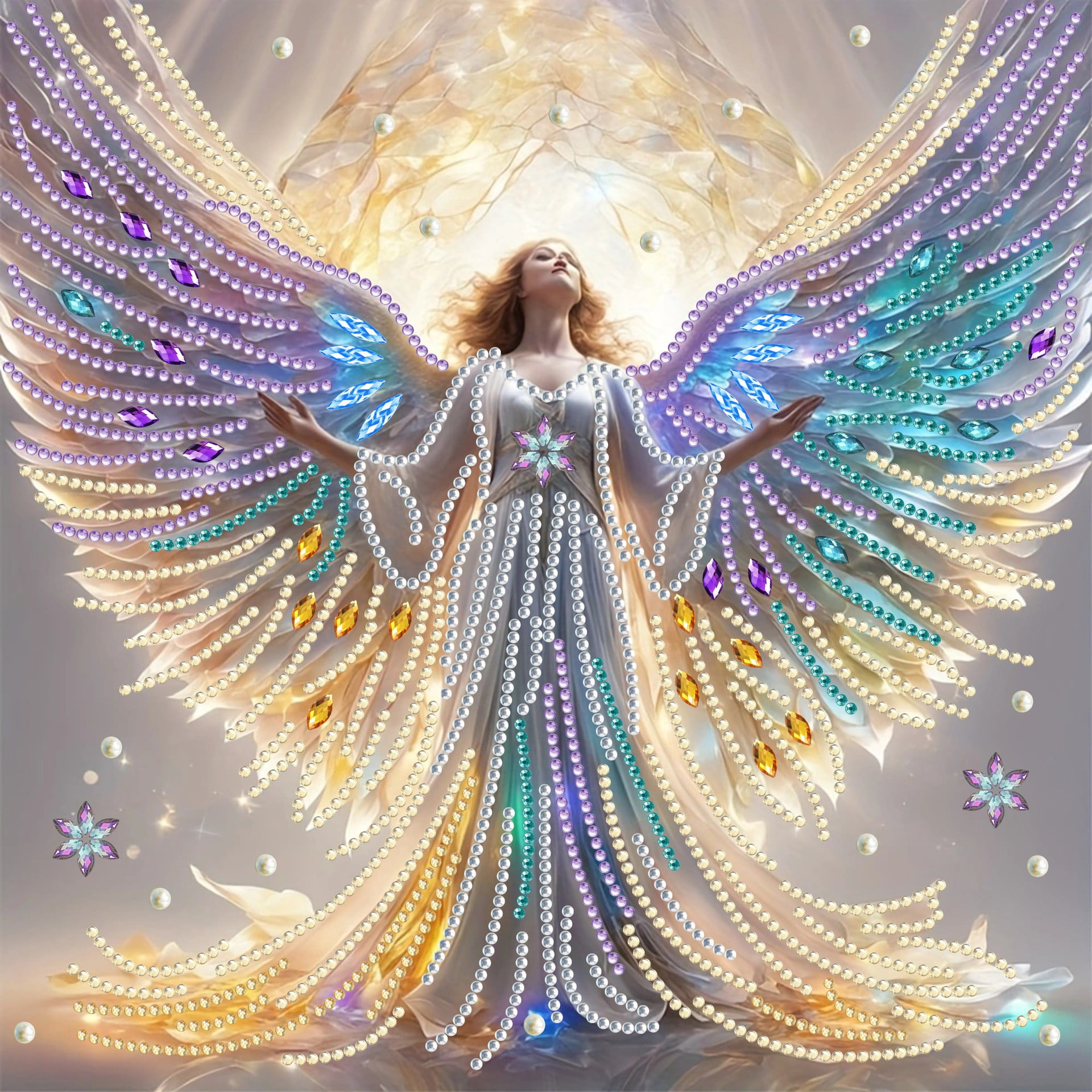 Diamond Painting Fancy Shape Rhinestone Painting Handmade Stickers ...