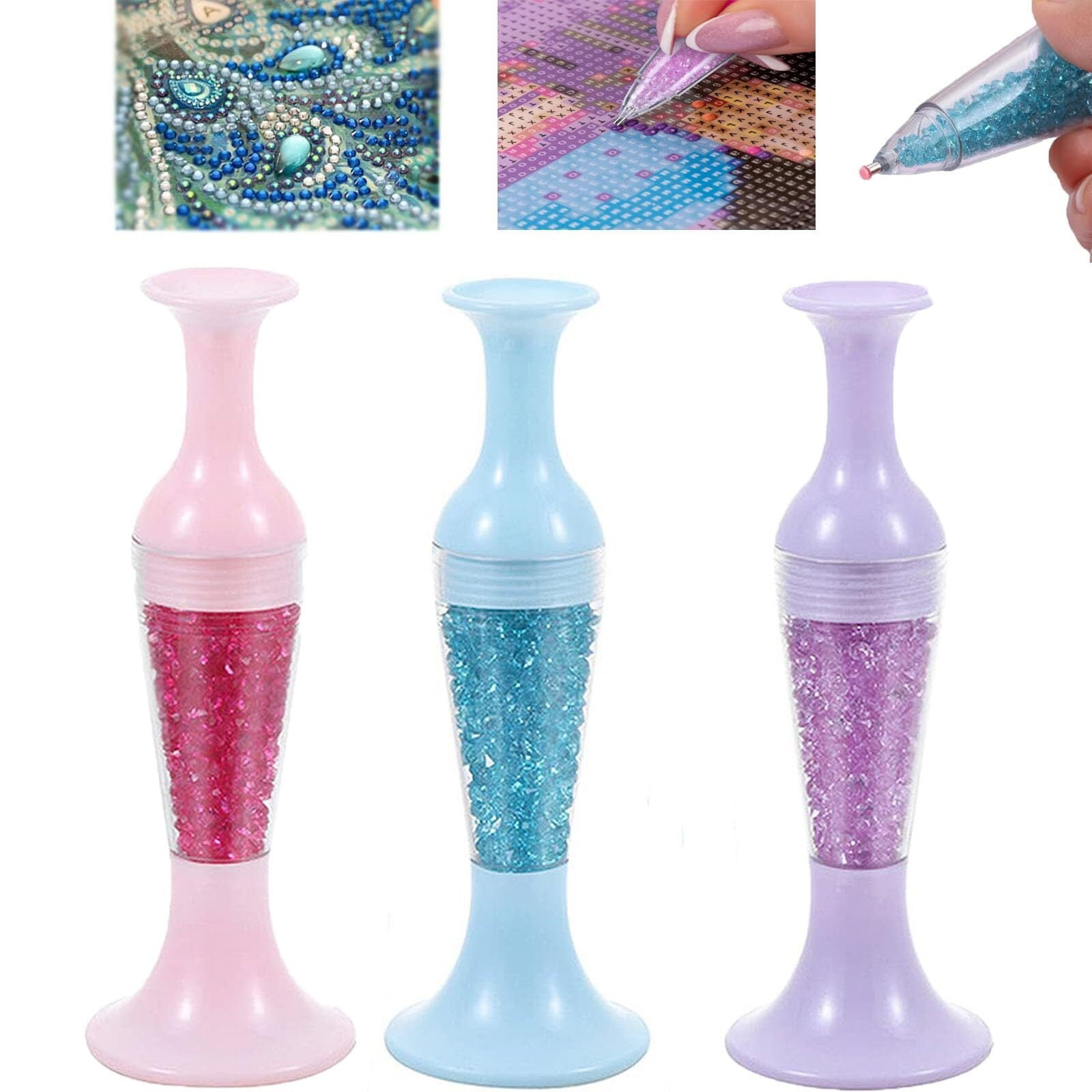 Diamond Painting Flower Pot Shape Point Drill Pen,Vase Point Drill Pen ...