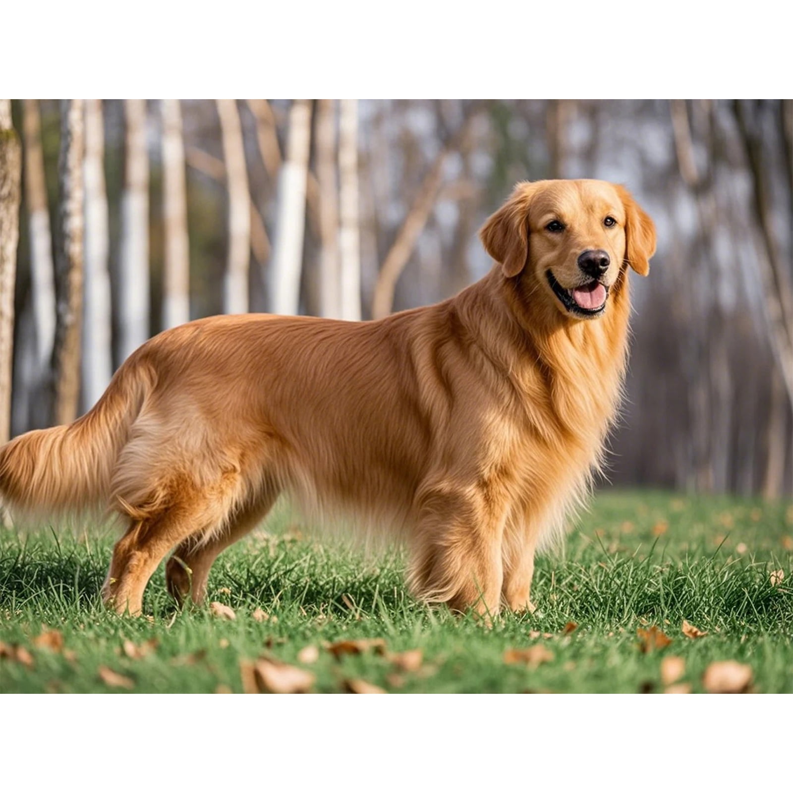 Diamond Painting Golden Retriever 5D Diamond Art DIY Kits Full Round ...