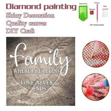40 * 30CM 5D Diamond Painting Kits Full Drill, DIY Diamond Art Kits ...