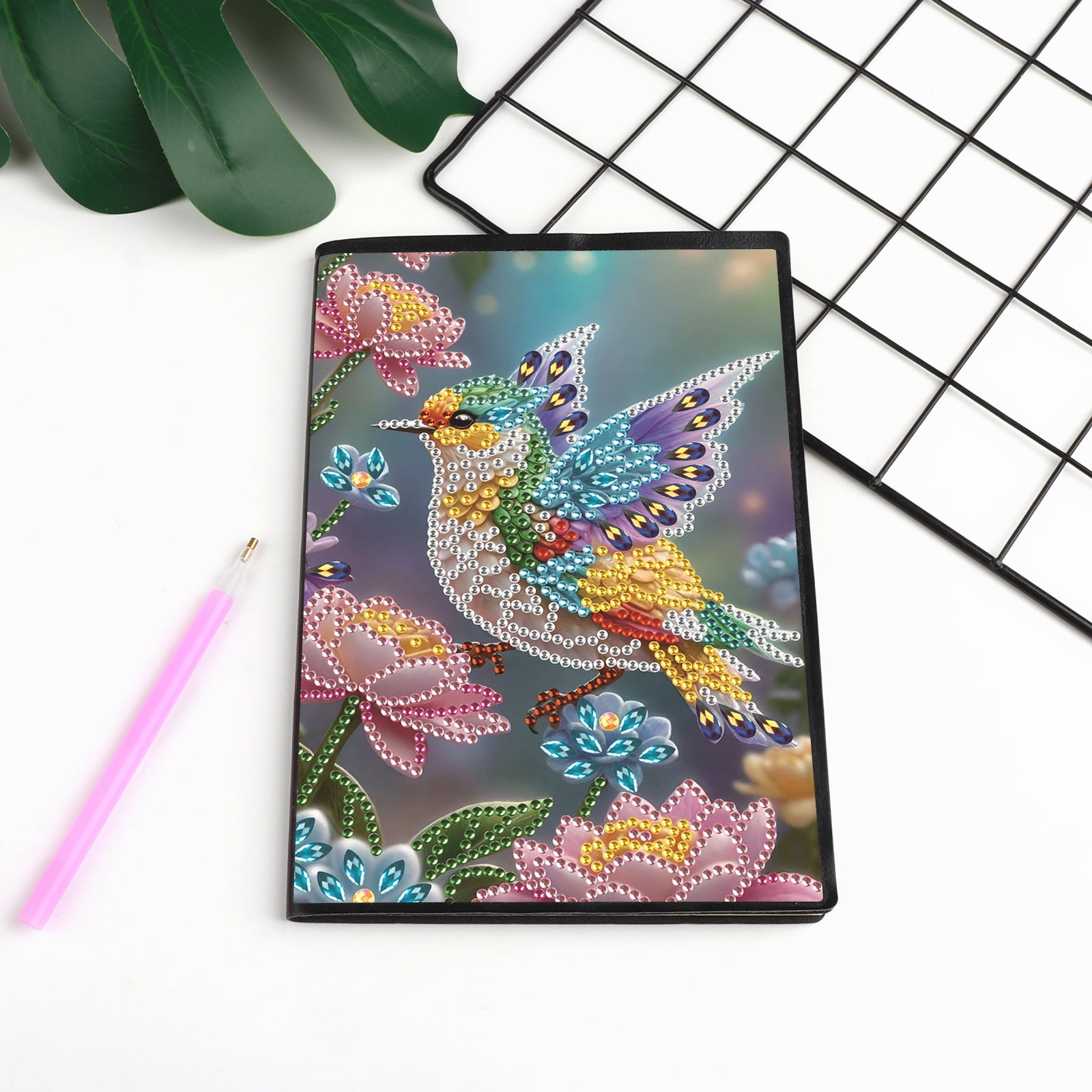 Diamond Painting Kit Notebook, Bird DIY Art Craft Kit, A5 Perfect ...