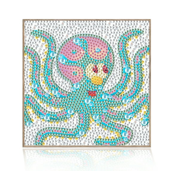 Diamond Painting Kit, Octopus 5D Diamond Painting Starter Set, Easy and ...