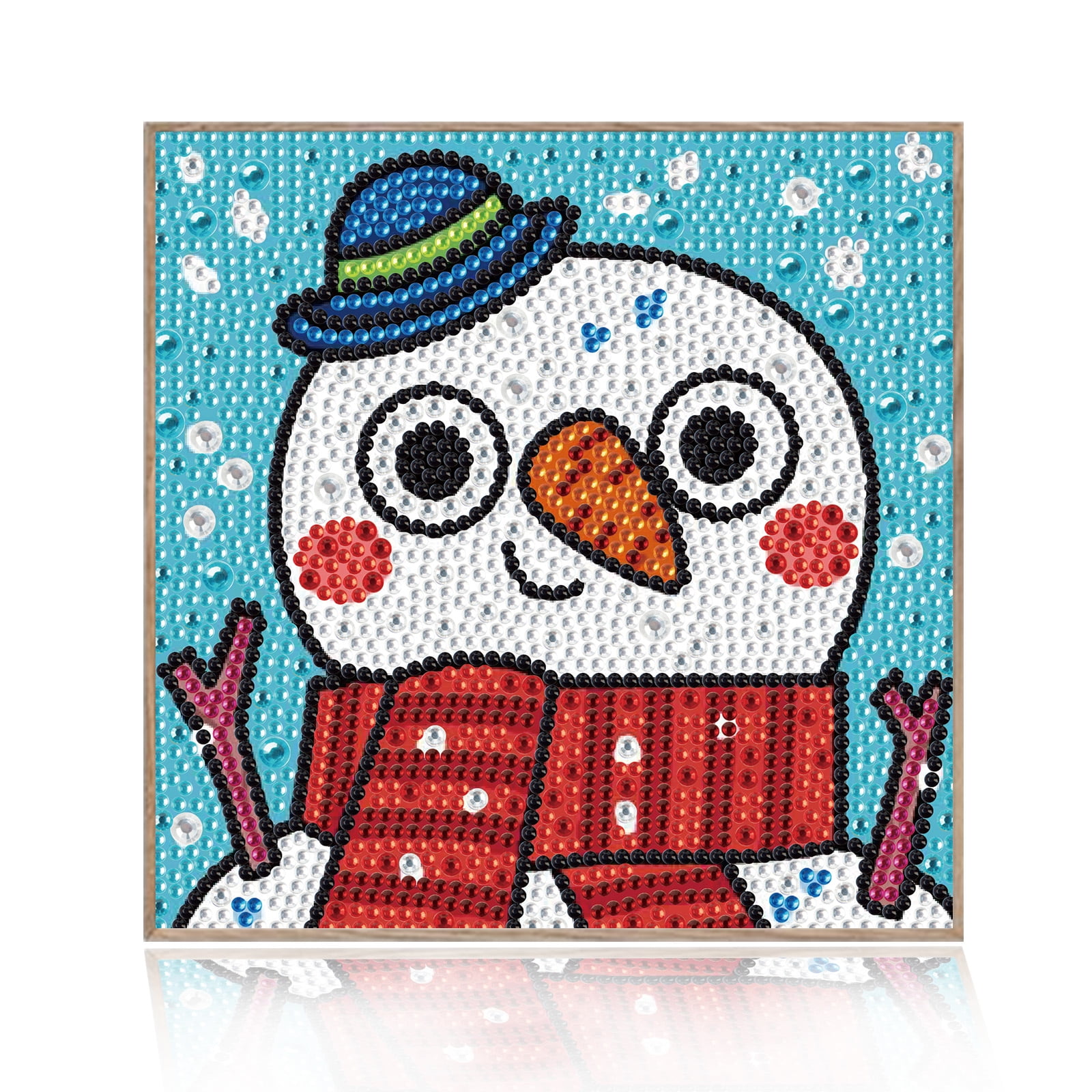 Diamond Painting Kit, Snowman 5D Diamond Painting Starter Set, Easy and ...