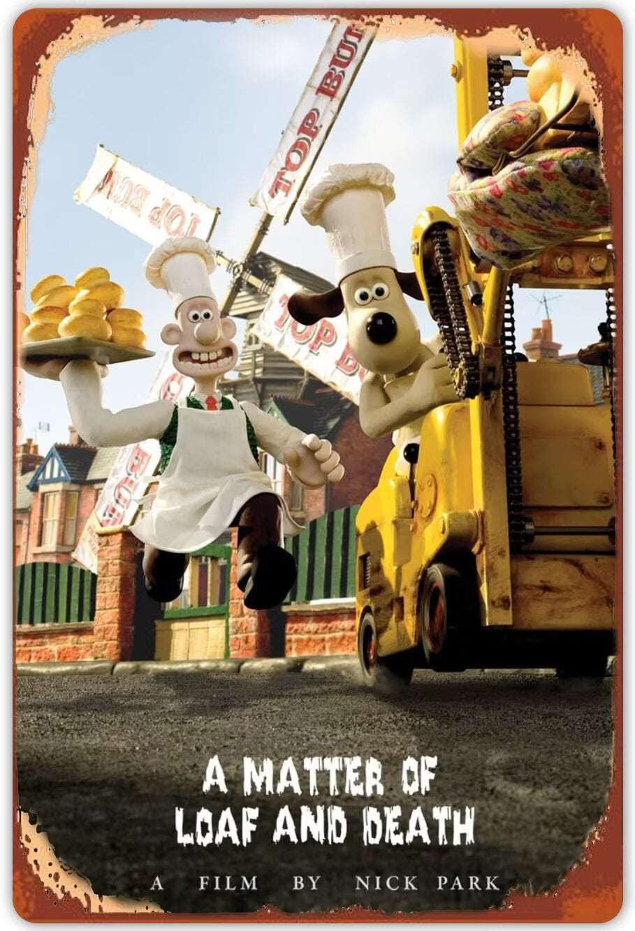 Diamond Painting Kit: Wallace & Gromit Comedy Film Art (12x16 Inch ...