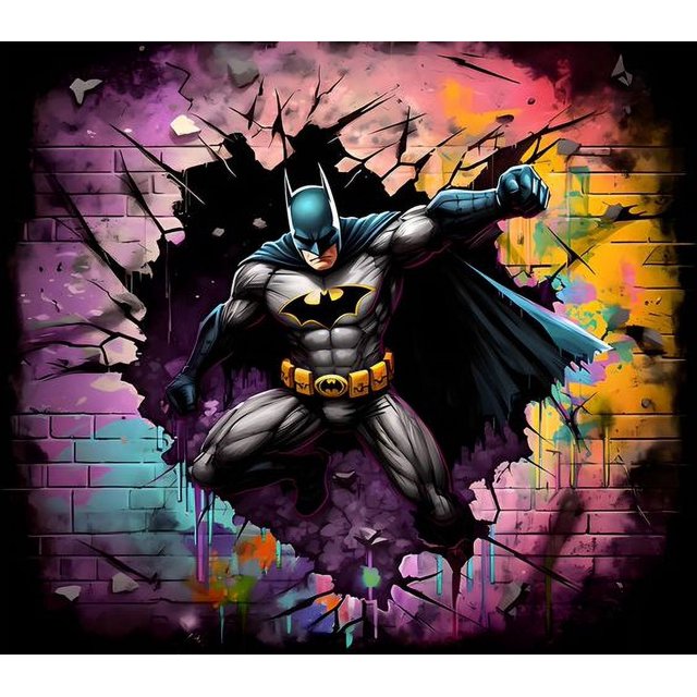 Diamond Painting Kits for Adults,Batman Diamond Art Kits Full Drill ...