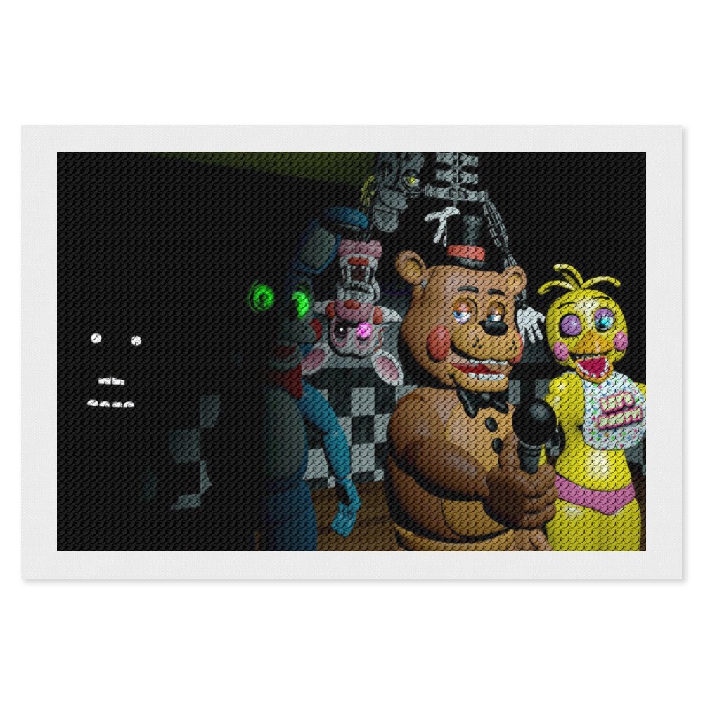 Diamond Art Kits for Adults - Five Nights at Freddy's Full Drill ...
