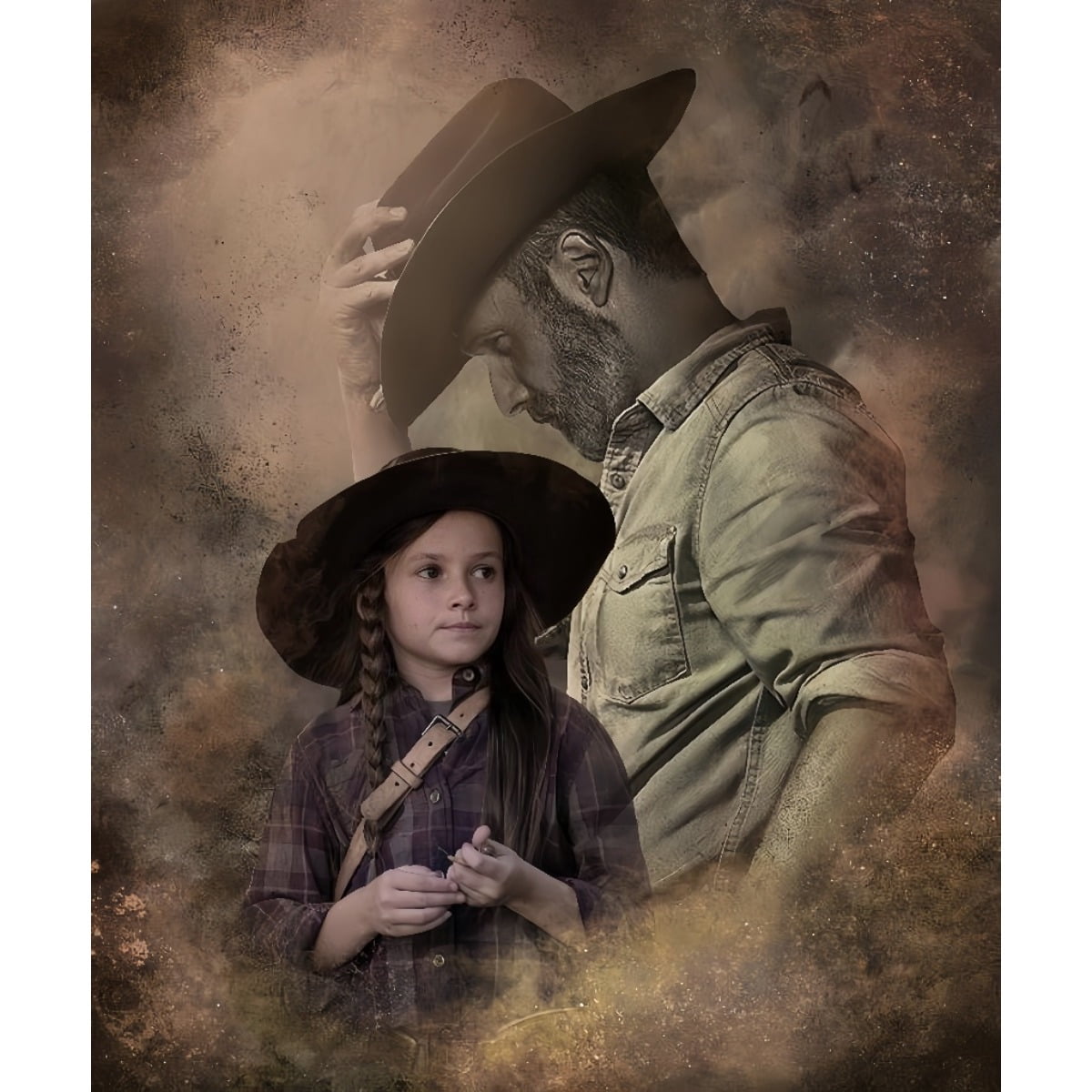 Diamond Painting Kits for Adults Walking Dead Characters Full Drill DIY ...