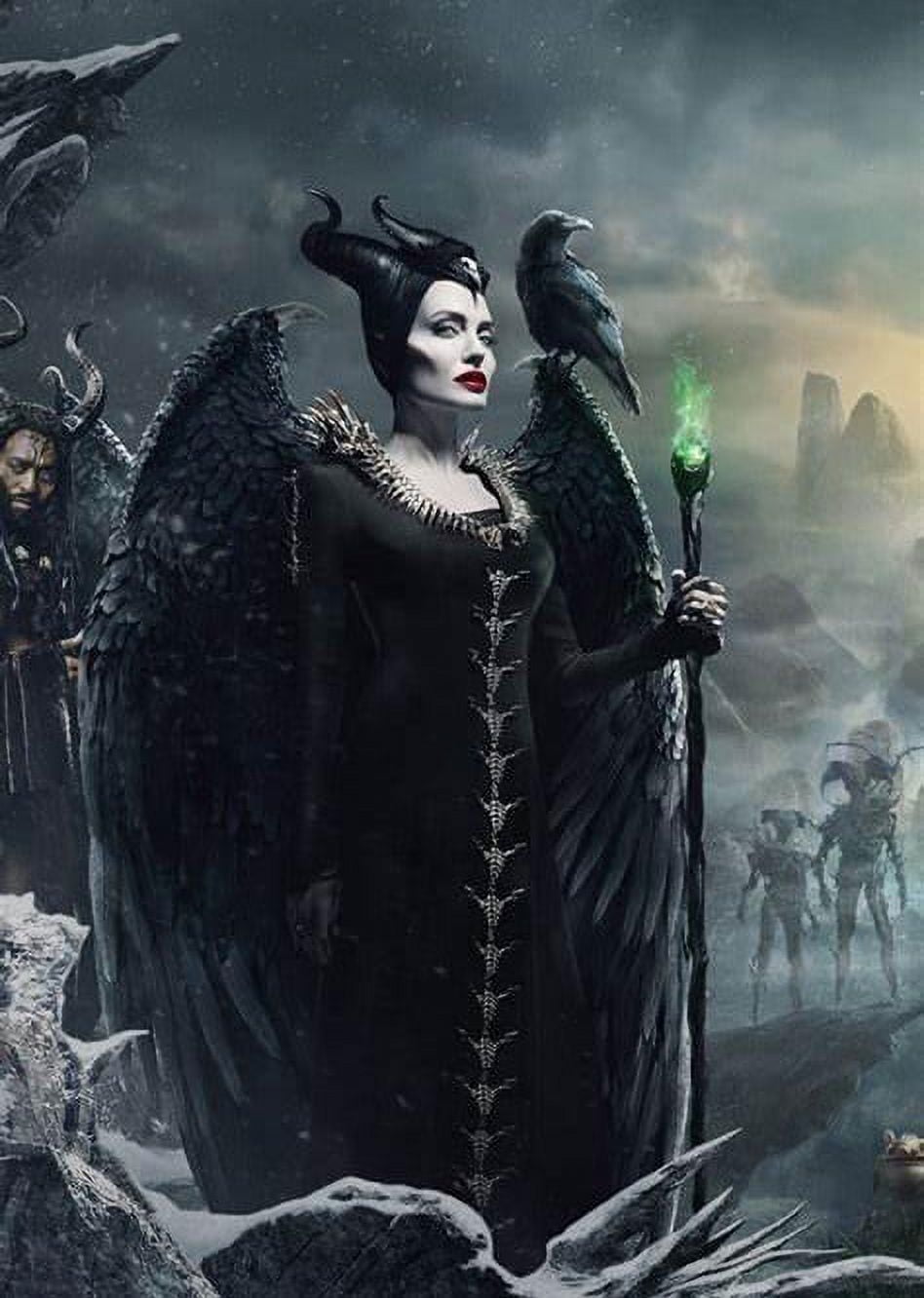 WHYCJXWL Diamond Painting Kit, Maleficent Stitch Art, 12x16 Inches, Home Decor - Walmart.com