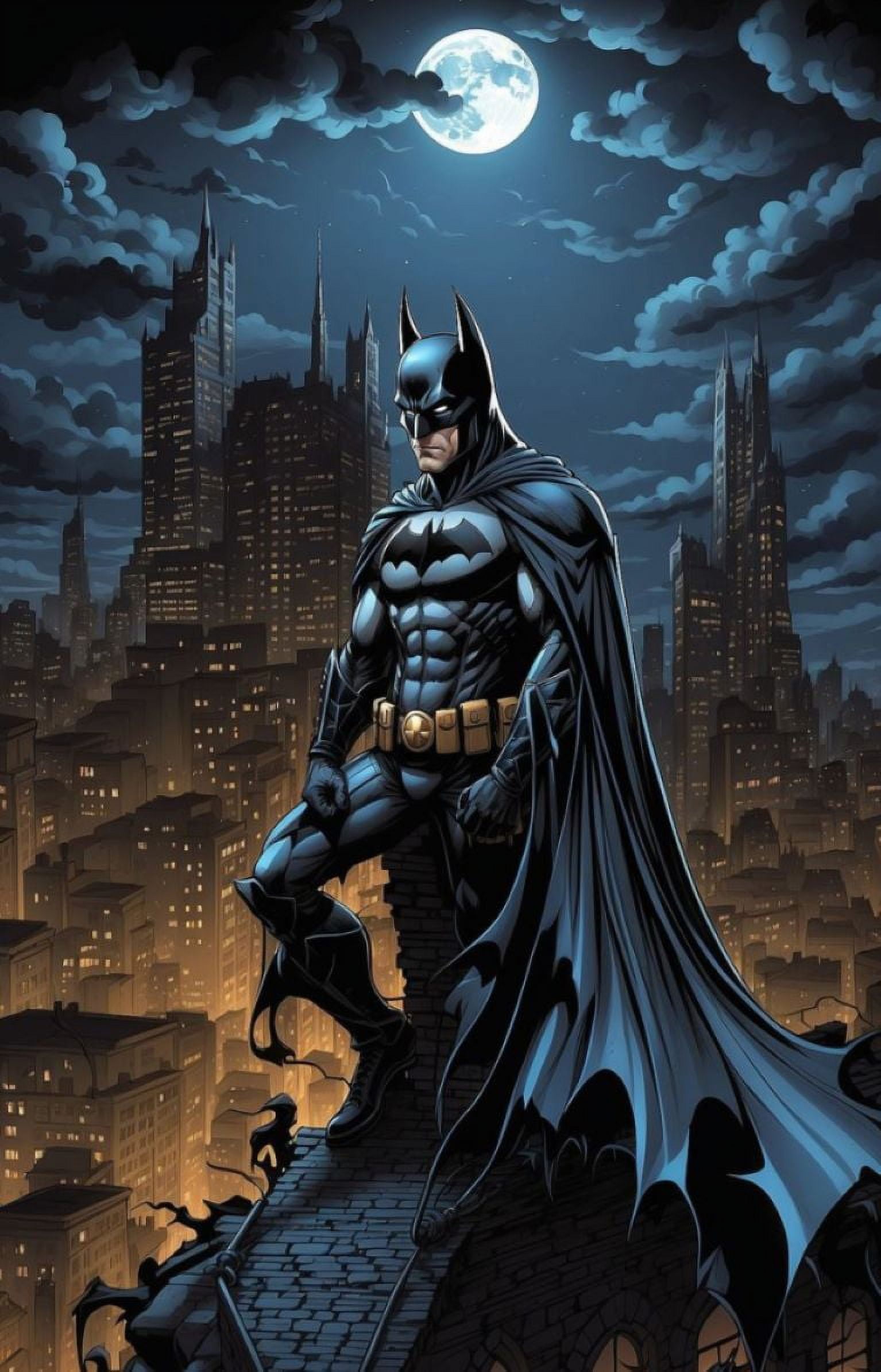 Diamond Painting Kits for Adults, Batman 5D DIY Diamond Art Kits Full ...