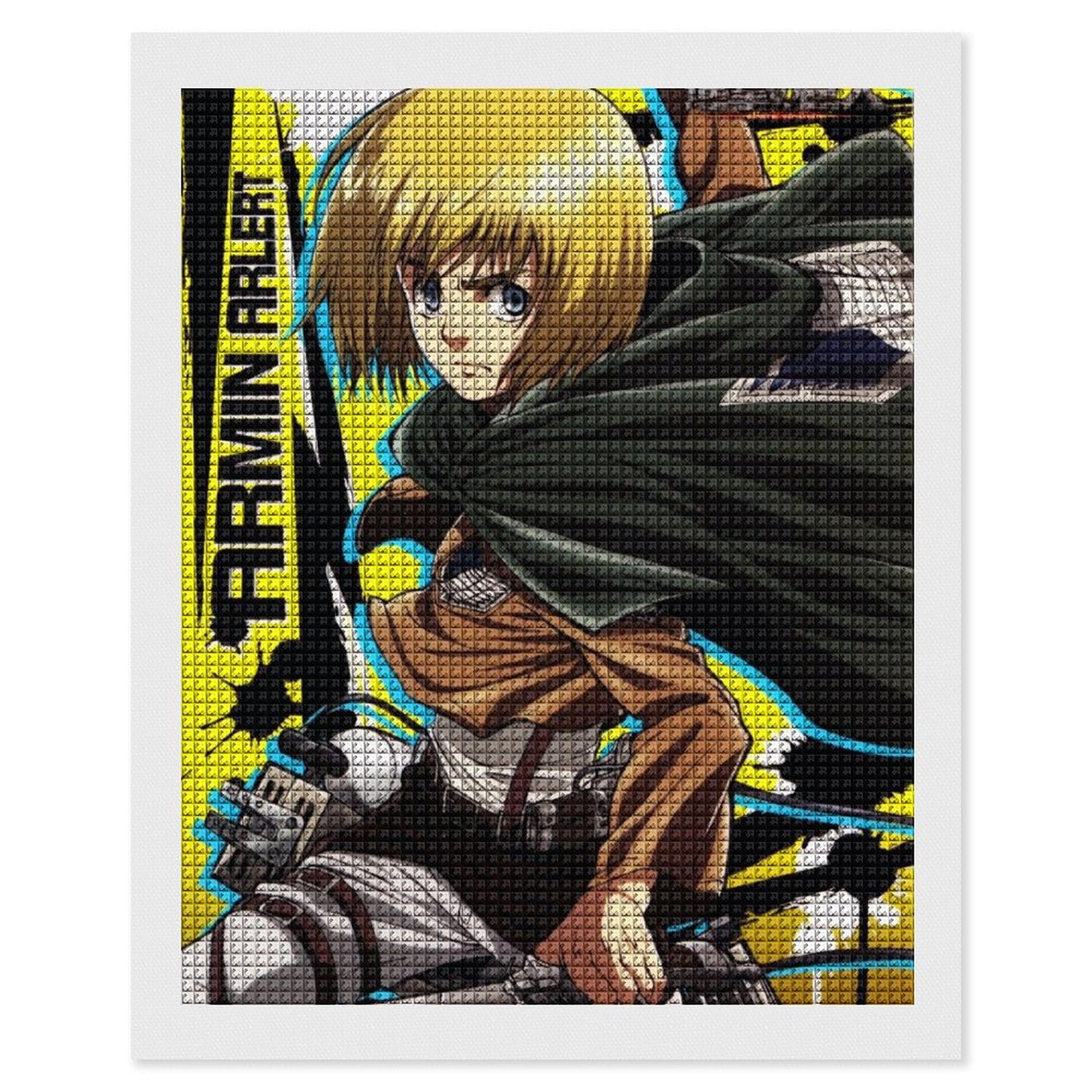 Diamond Painting Kits for Adults Beginner, Attack on Titan Armin Arlelt ...