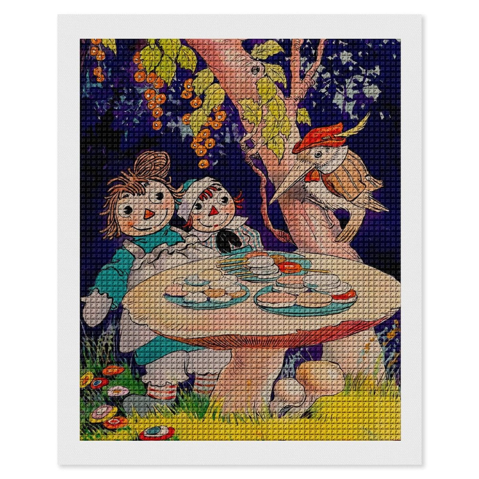 Diamond Painting Kits for Adults Beginner, Raggedy Ann And Andy Diamond ...