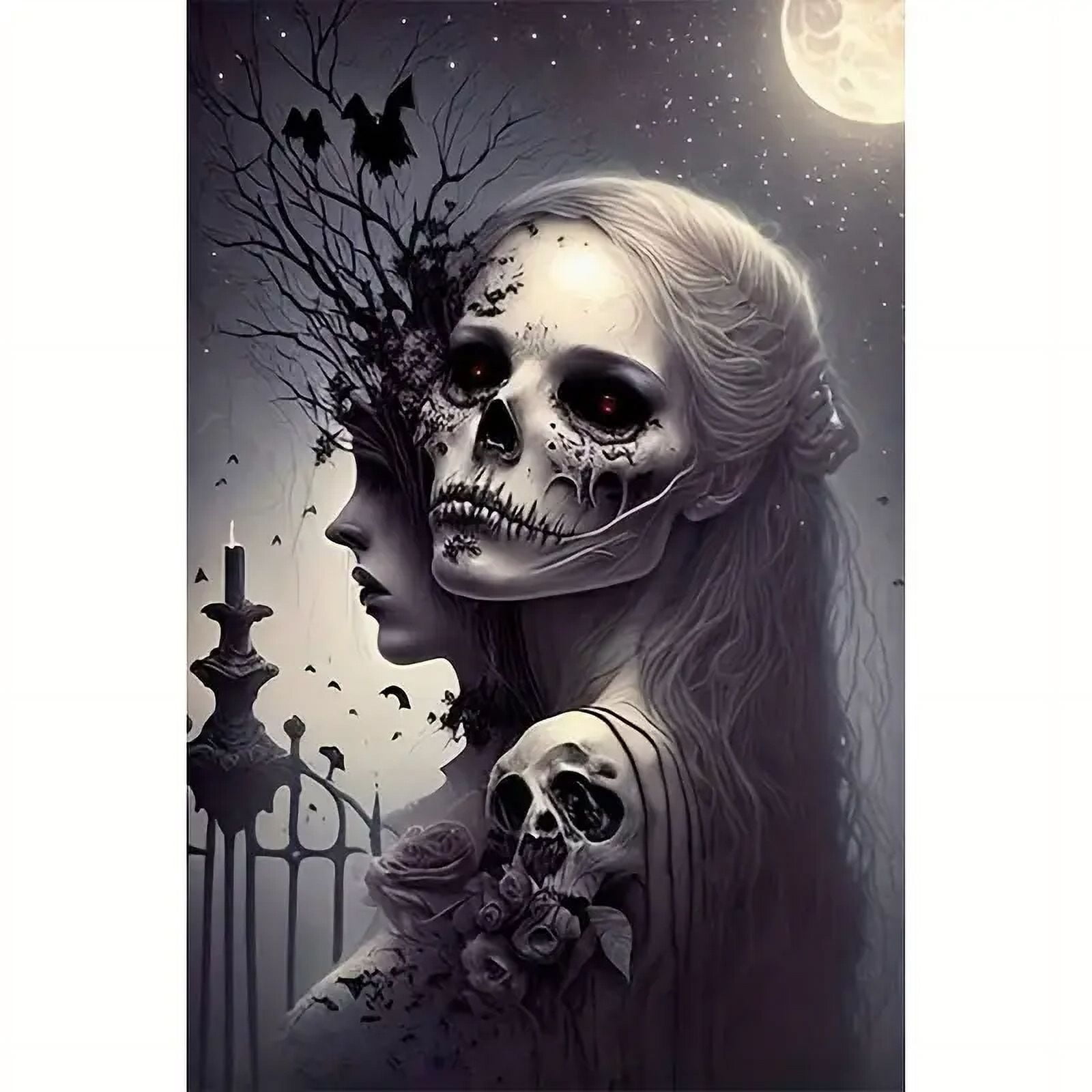 Diamond Painting Kits for Adults, Horror Characters DIY Round Full ...