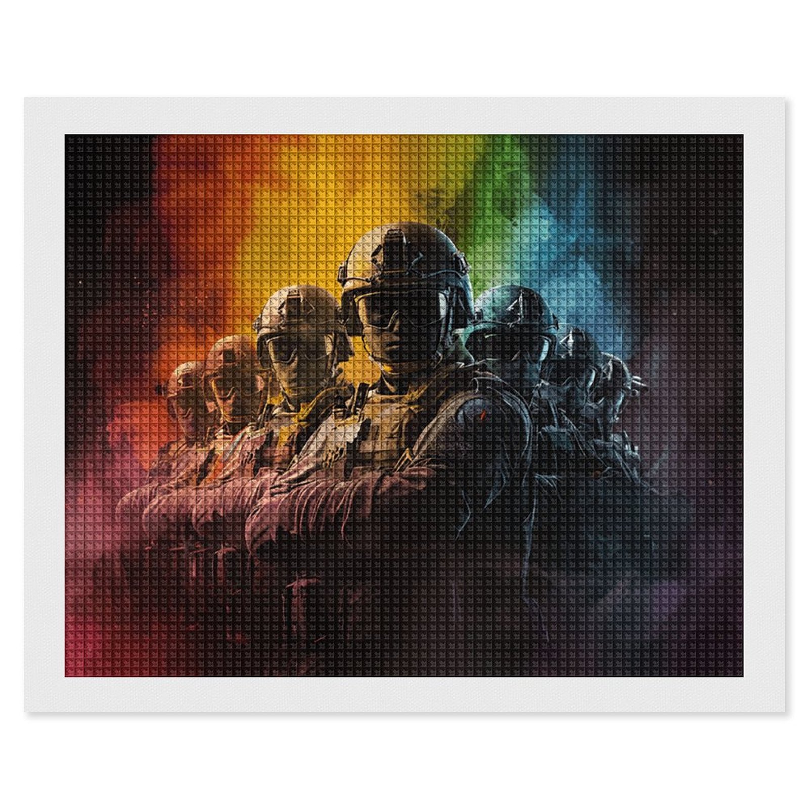 Diamond Painting Kits for Adults,Rain-Bow Six Siege Diamond Painting ...