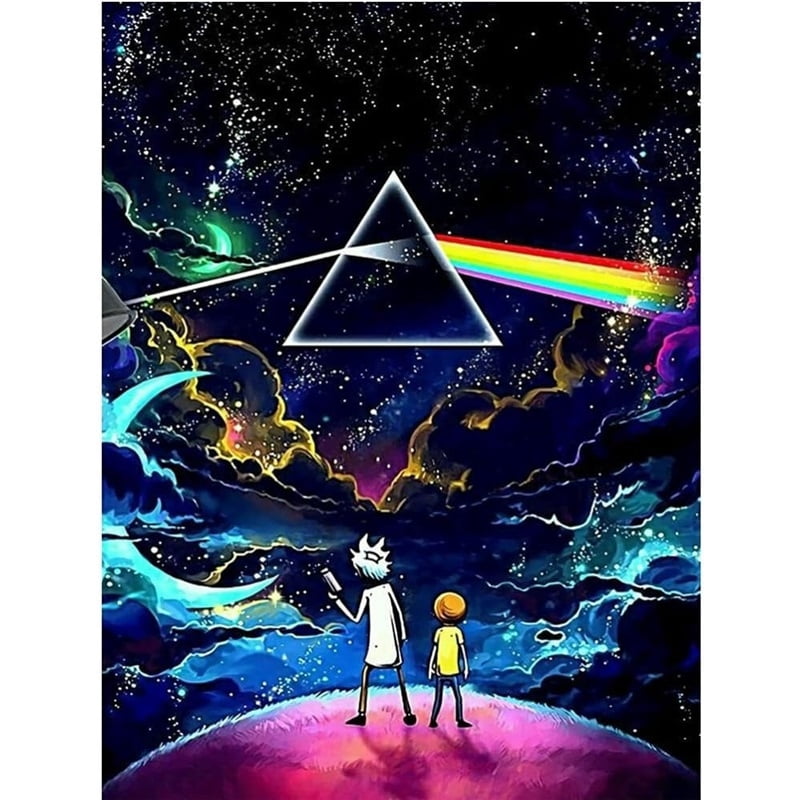 Diamond Painting Kits for Adults,Rick and Morty Diamond Art, Home ...