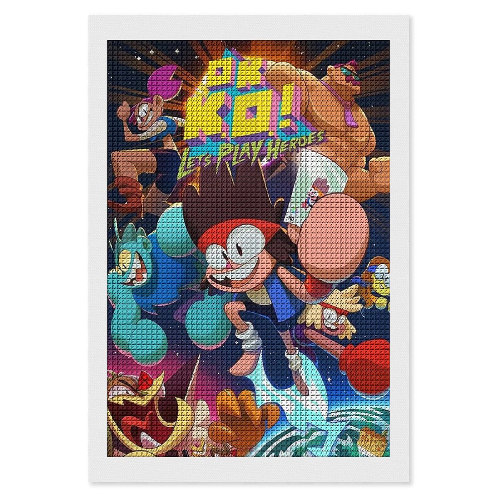 Diamond Painting OK K.O.! Diamond Art Painting with Diamond DIY Set,for ...