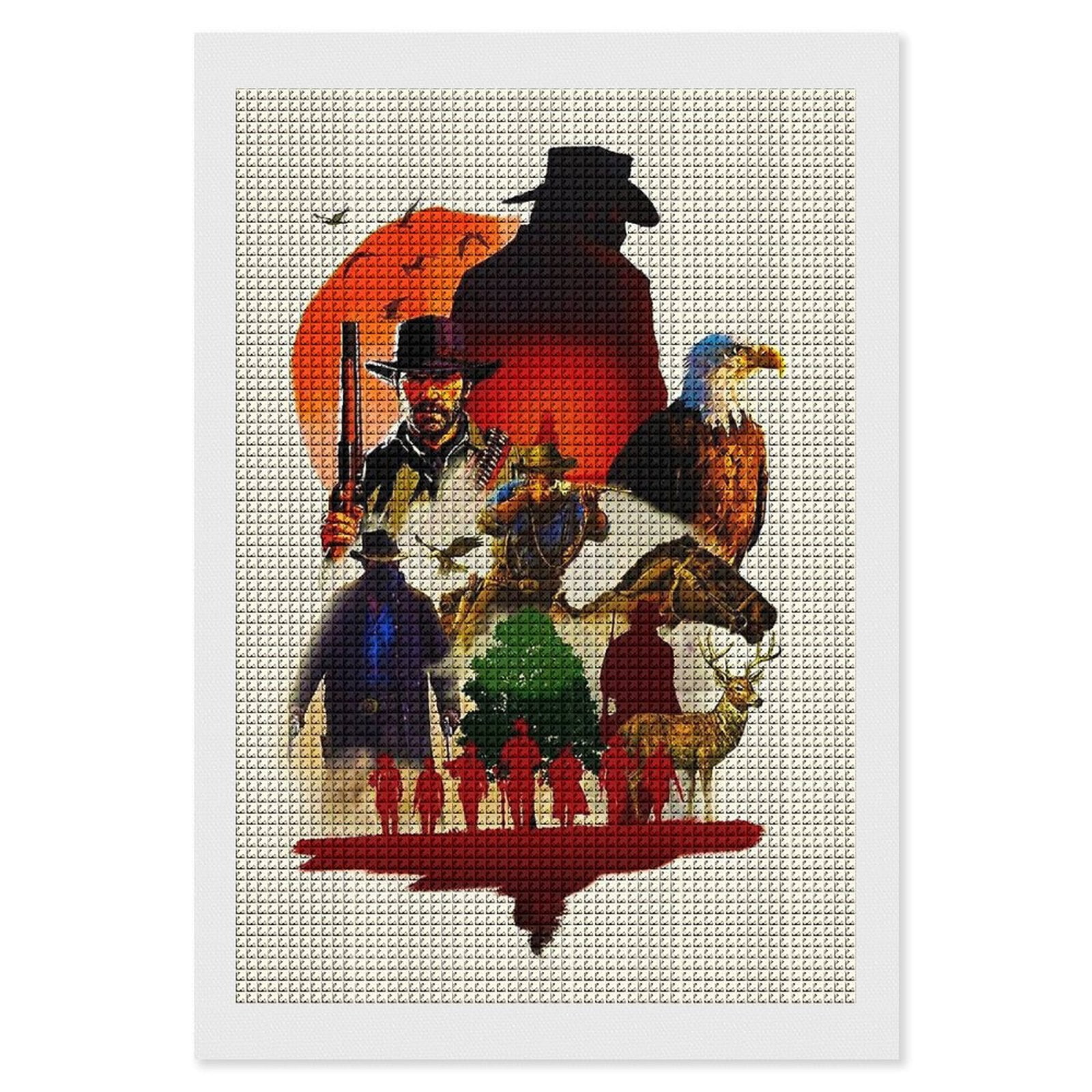 Diamond Painting Red Dead Redemption Diamond Art Painting with Diamond ...