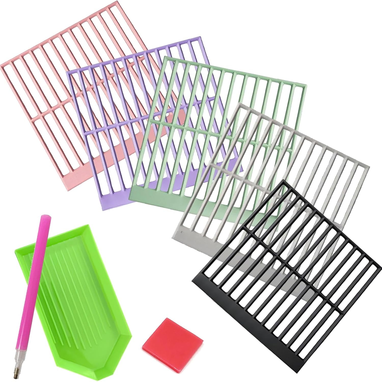 Diamond Painting Ruler, Ruler for Diamond Art, Ruler Diamonds Dot Drill ...