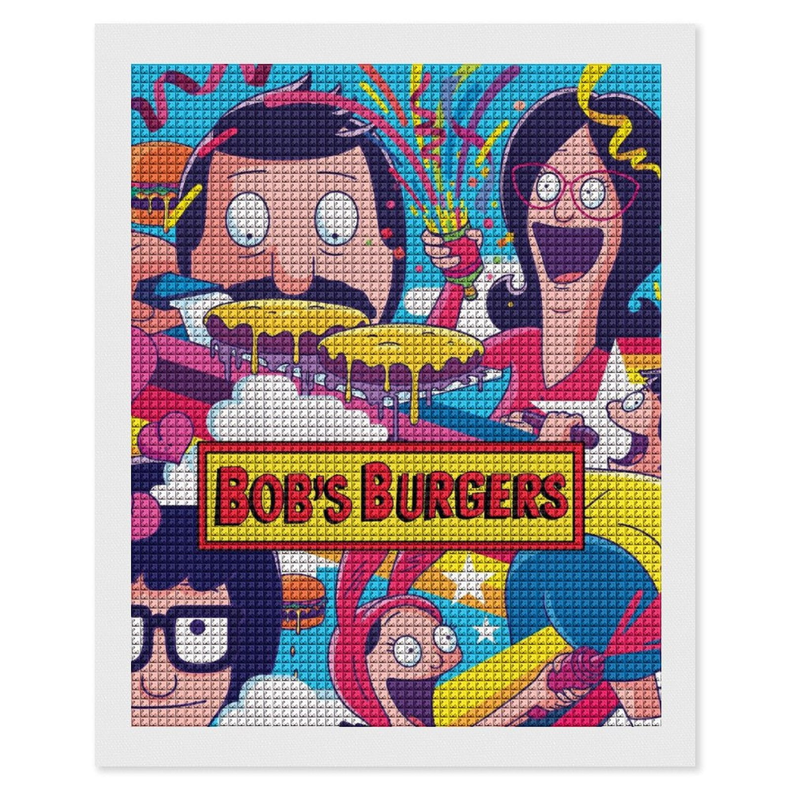 Diamond Painting Set Bob's Burgers Diamond Art Painting with Diamond ...