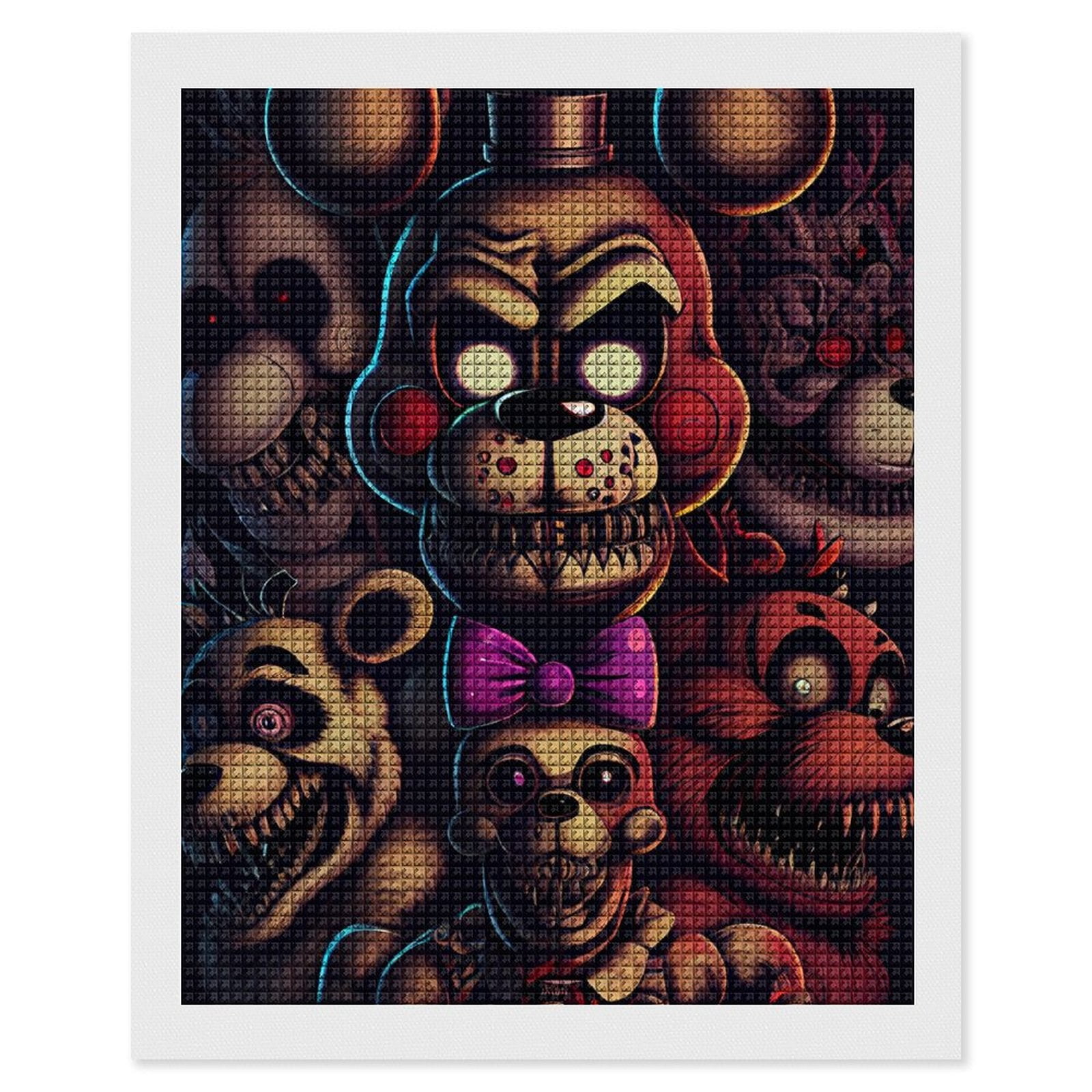 Diamond Painting Set Five Nights At Freddy's FNAF Diamond Art Painting ...