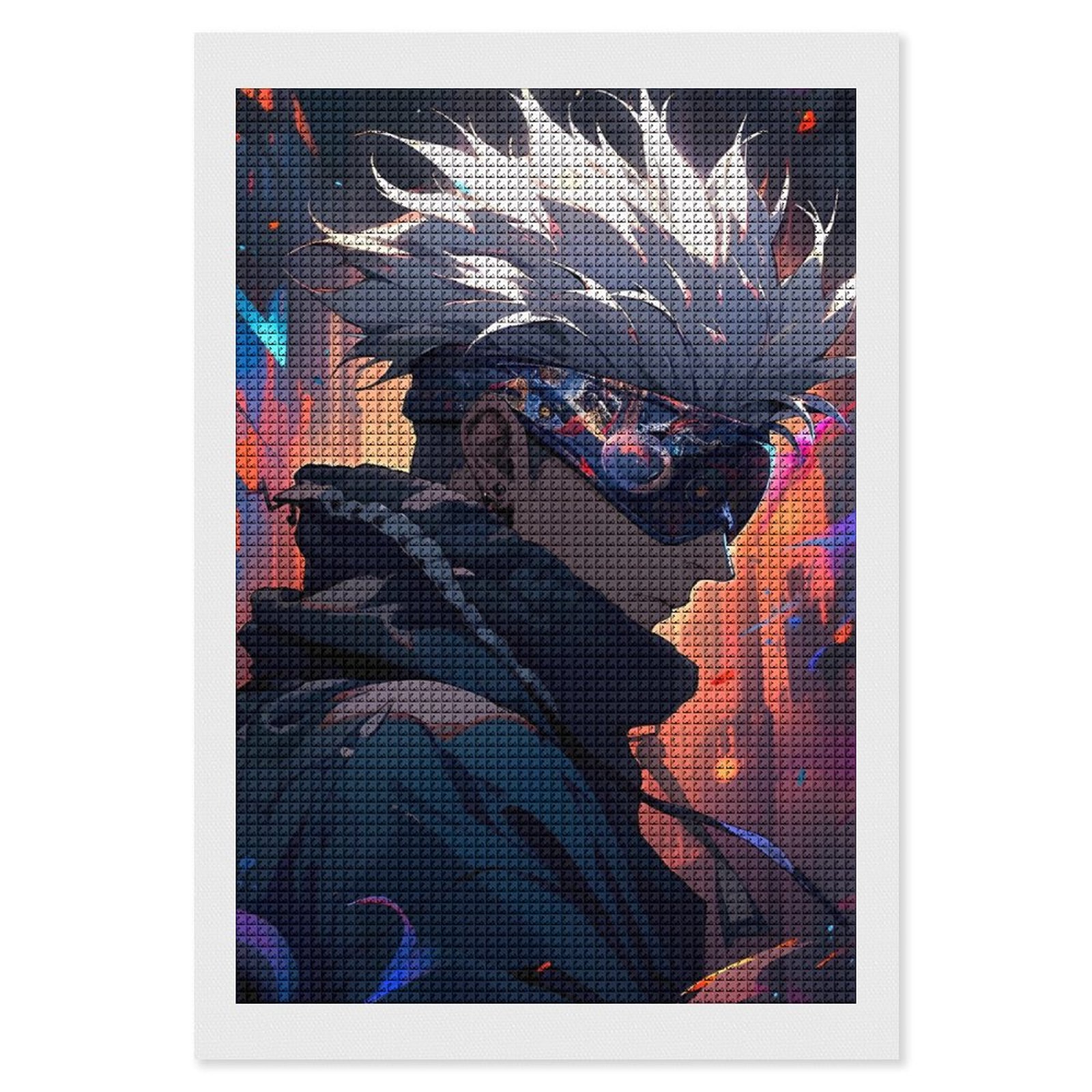 Diamond Painting Set Jujutsu Kaisen Gojo Satoru Diamond Art Painting ...