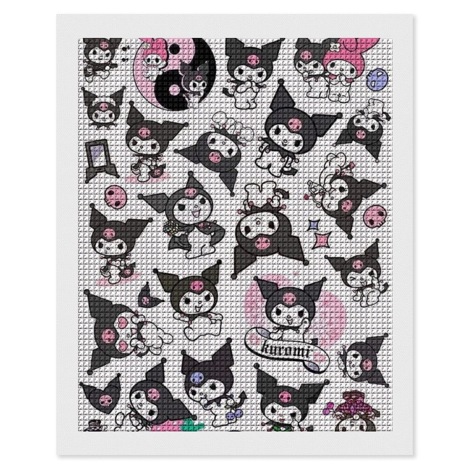 Diamond Painting Set Kuromi Diamond Art Painting with Diamond DIY Set ...