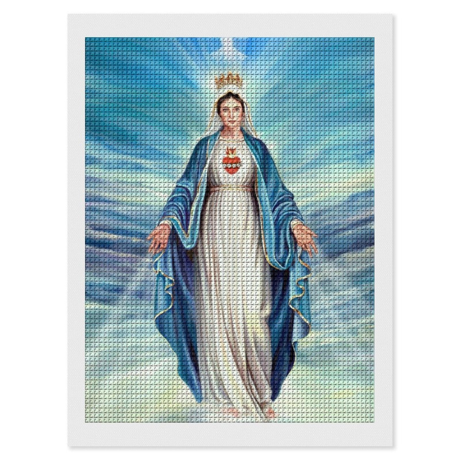 Diamond Painting Set Our Lady of Guadalupe Diamond Art Painting with ...