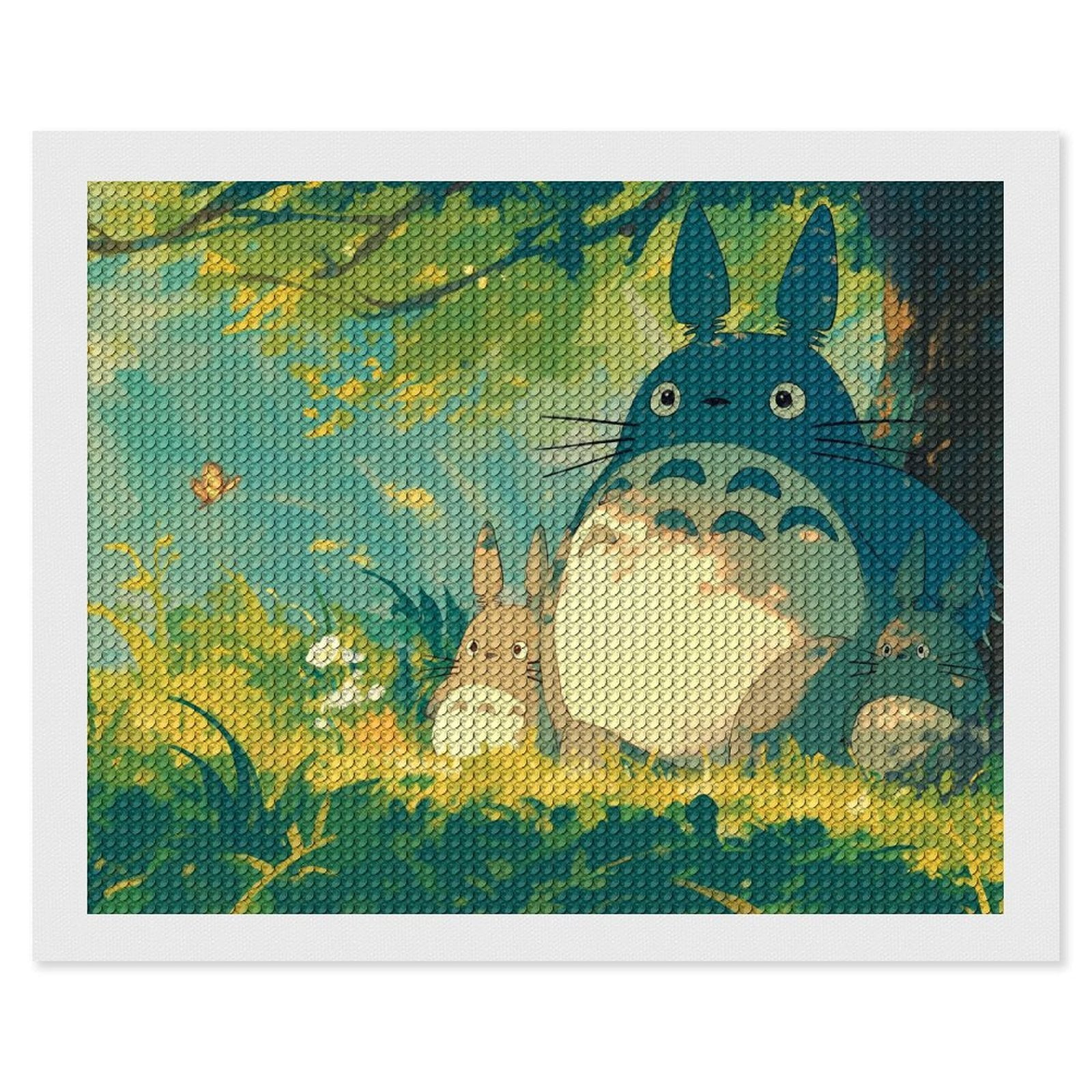Diamond Painting Set My Neighbor Totoro Diamond Art Painting with ...