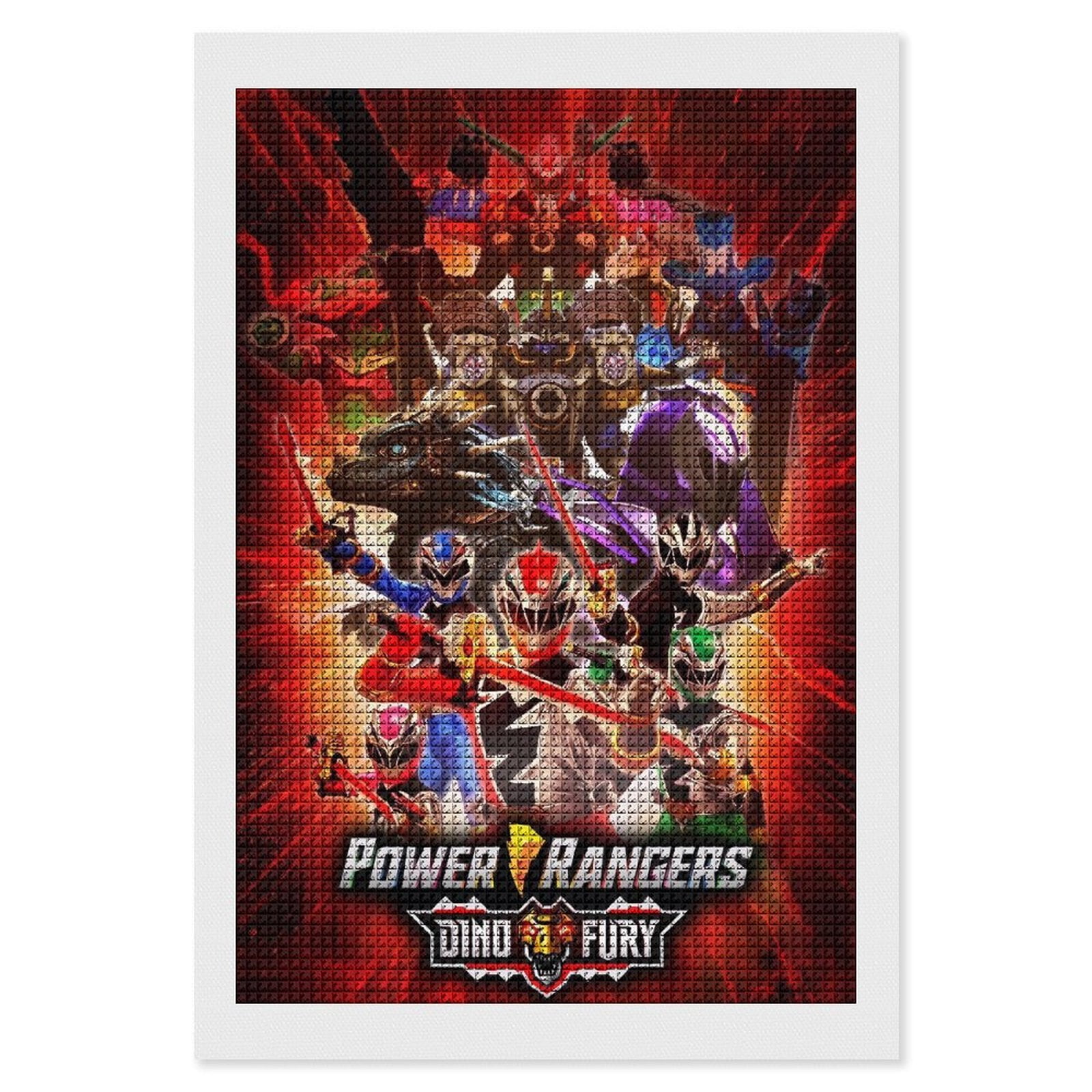 Diamond Painting Set Power Rangers Diamond Art Painting with Diamond ...