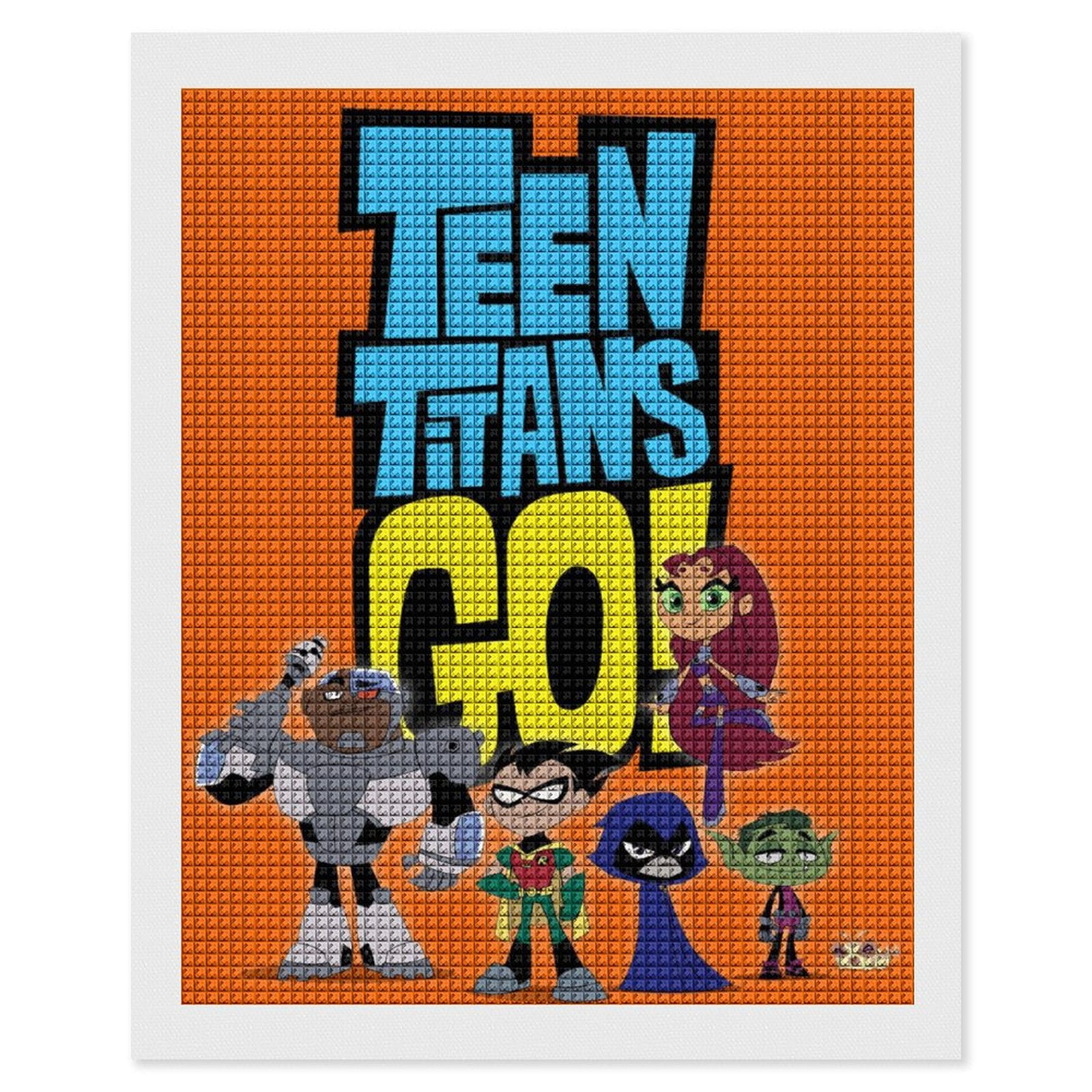 Diamond Painting Set Titans Go Diamond Art Painting with Diamond for ...