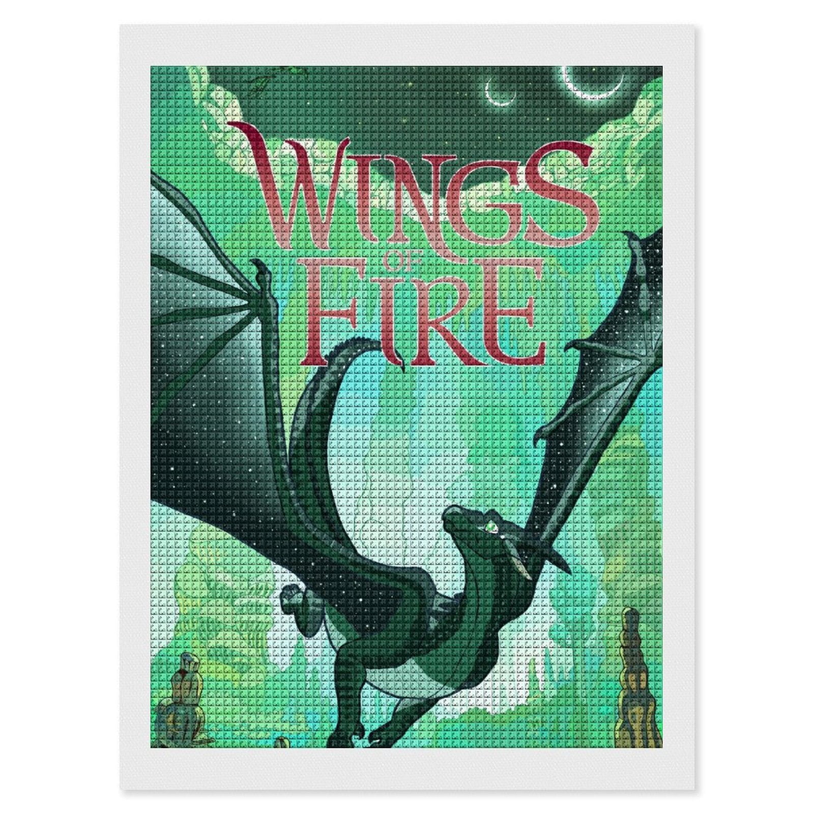 Diamond Painting Set Wings Of Fire Diamond Art Painting with Diamond ...