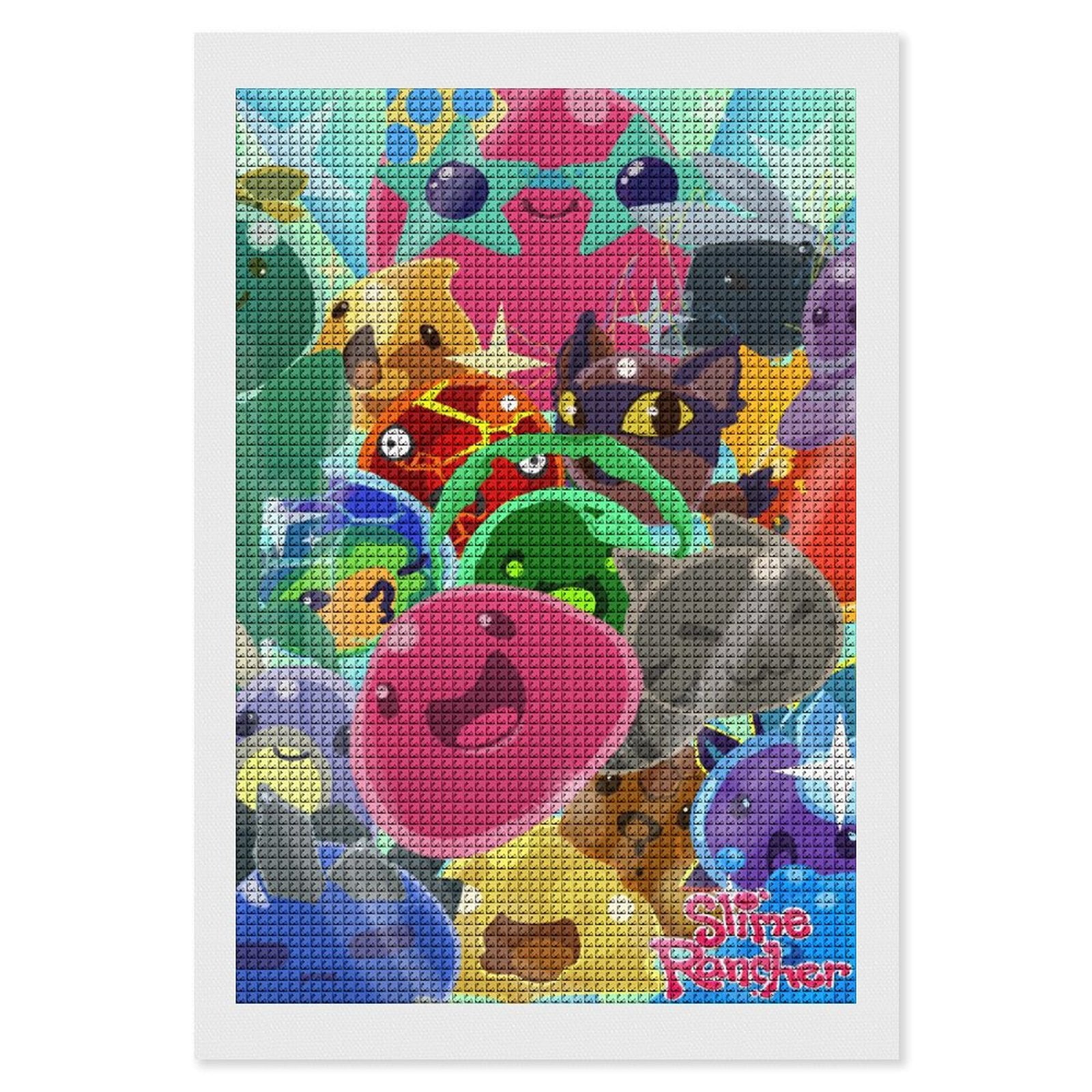 Diamond Painting Slime Rancher Diamond Art Painting with Diamond DIY ...