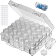 3 Pack Art Craft Storage Box with Baseplate Lid, Removable Tray - 17QT ...