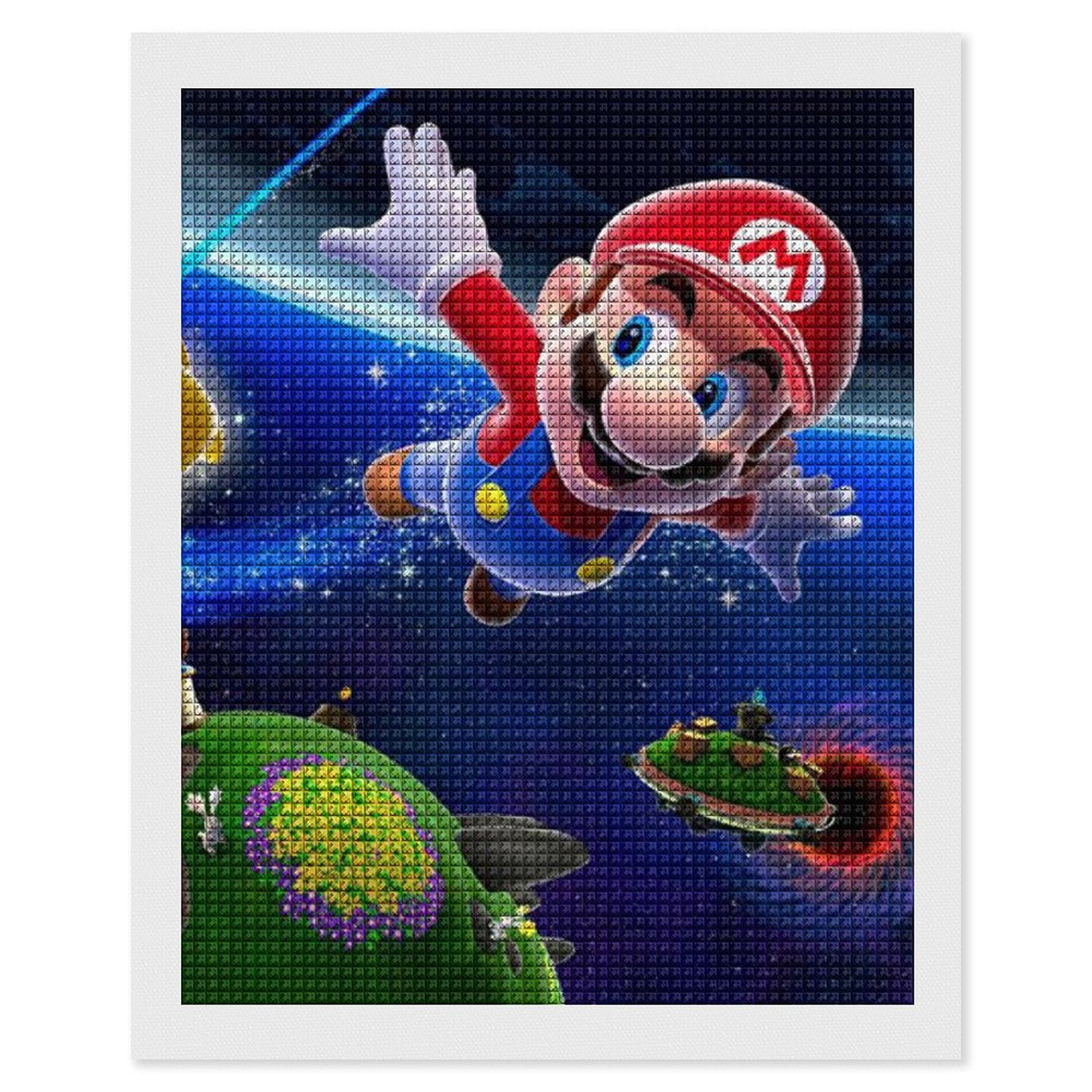 Diamond Painting Super Mario Diamond Art Painting with Diamond DIY Set ...
