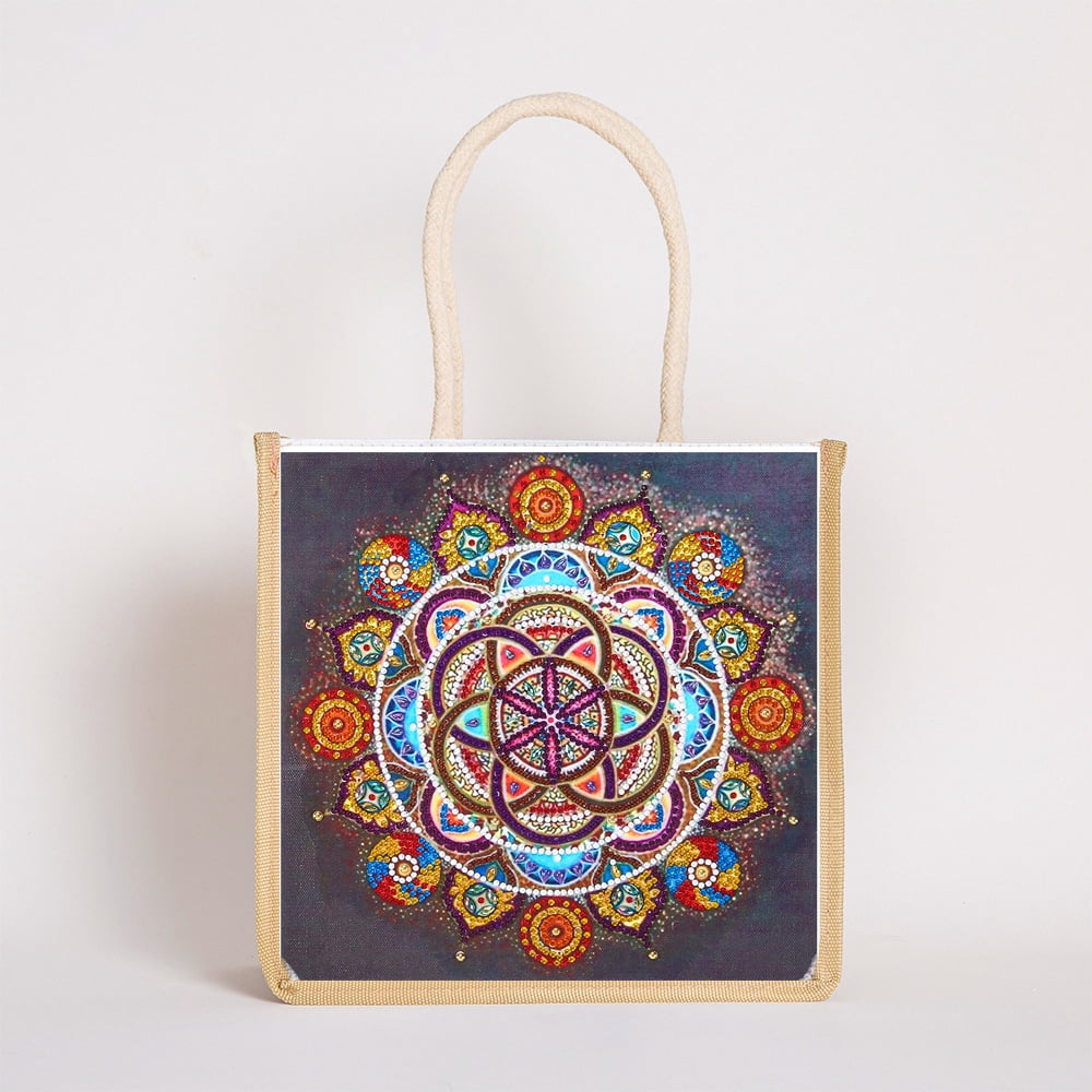 Diamond Painting Tote Bag Storage Shopping Bag Canvas Bag Handmade DIY ...