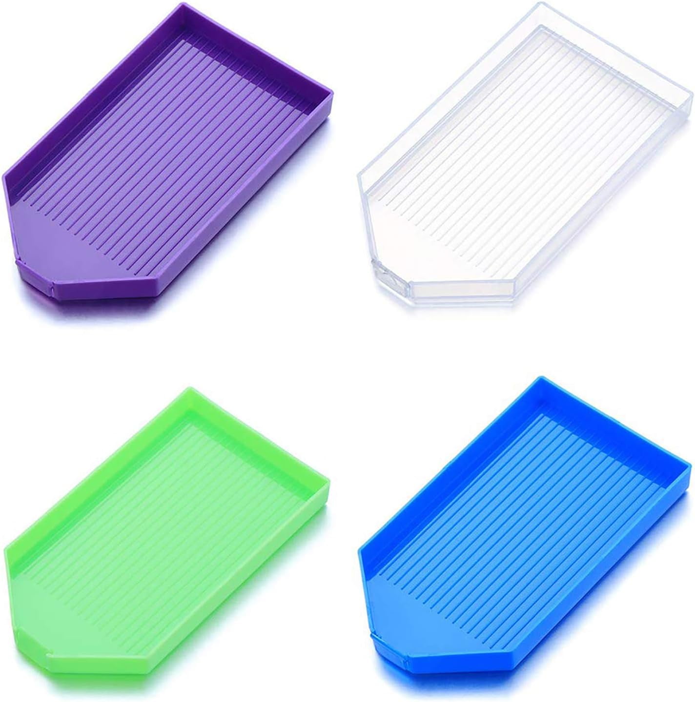 Diamond Painting Tray Bead Sorting Trays Rhinestone Tray Plastic Cross ...