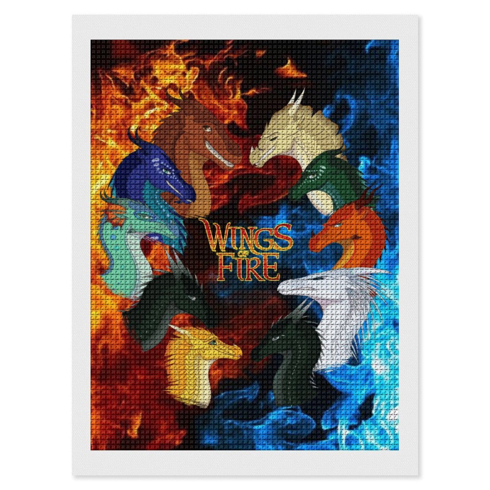 Diamond Painting Wings of Fire Diamond Art Painting with Diamond DIY ...
